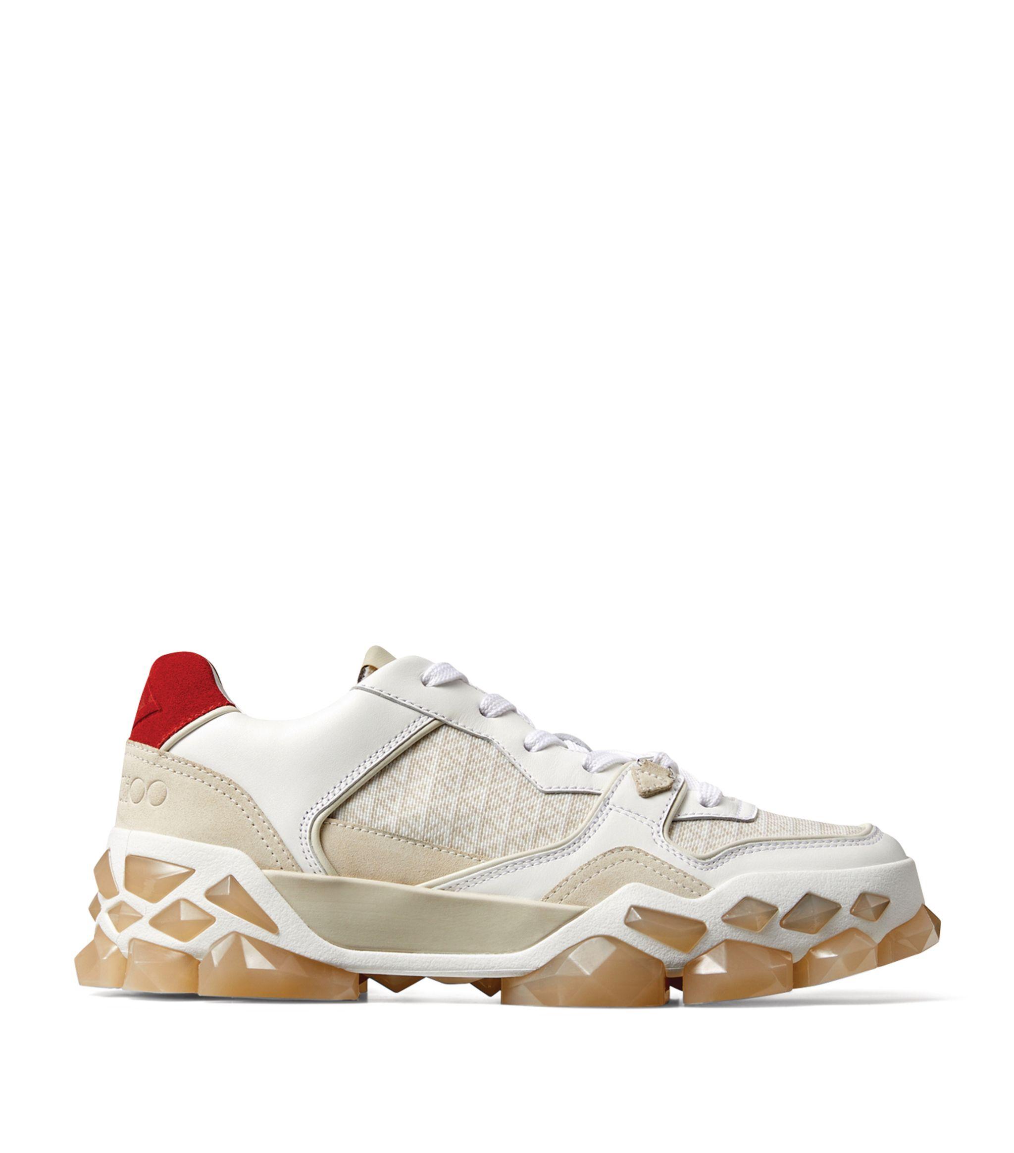 Jimmy Choo Diamond Leather Sneakers Lyst