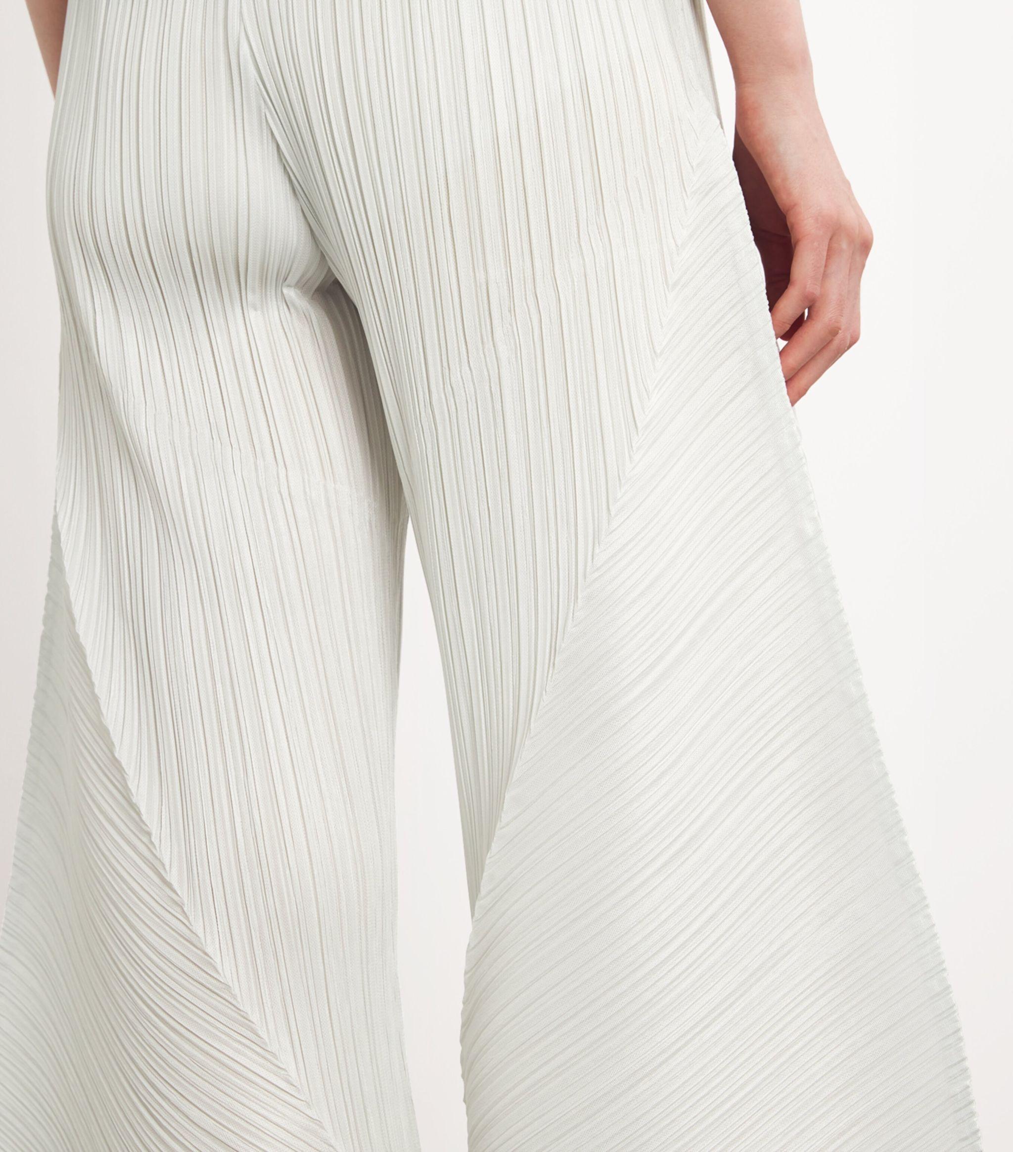 Pleats Please Issey Miyake Thicker Bottoms 2 Flared Trousers Pleats Please Issey Miyake Thicker Bottoms 2 Flared Trousers