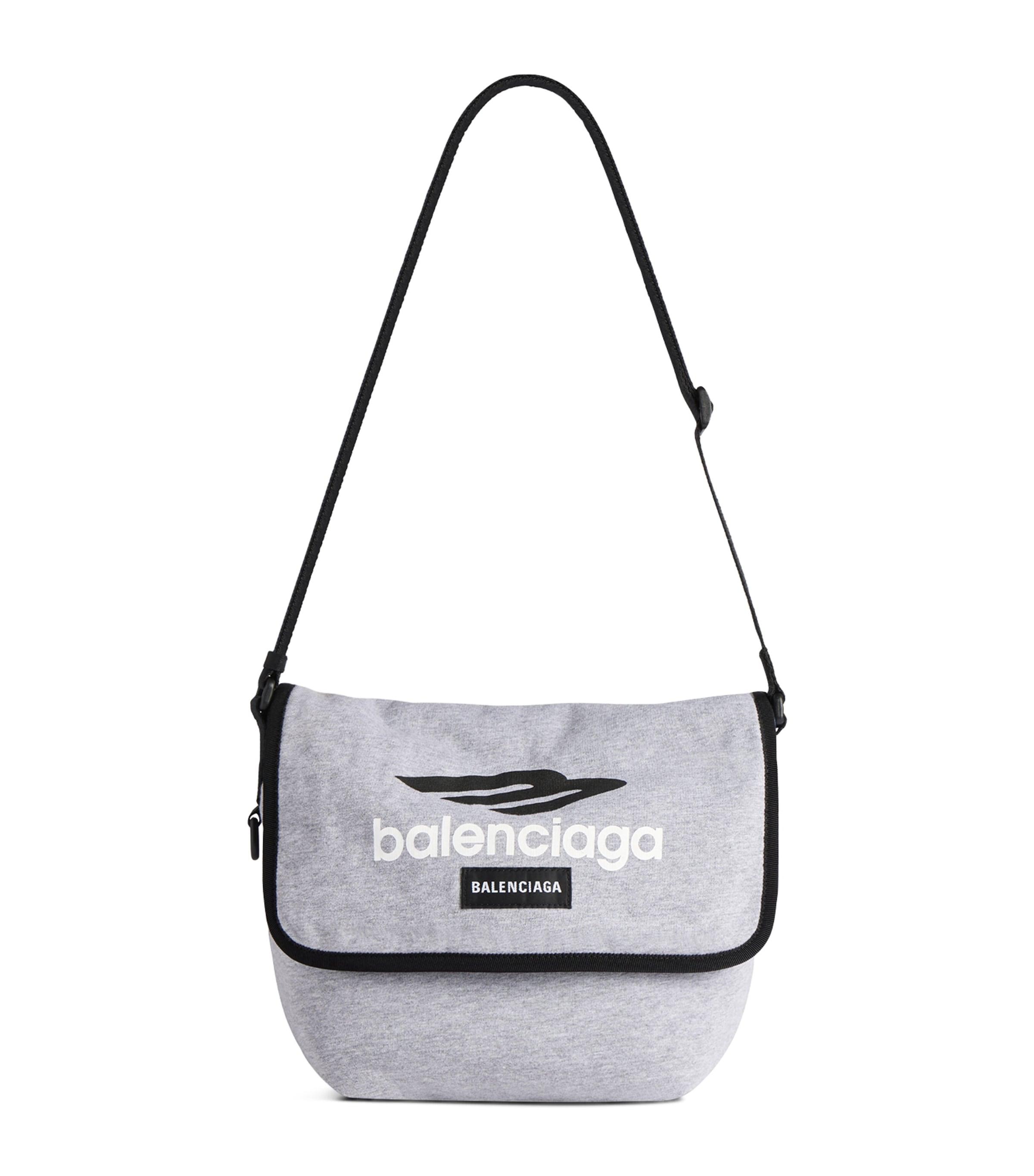 Balenciaga Small Explorer Messenger Bag in Metallic for Men | Lyst