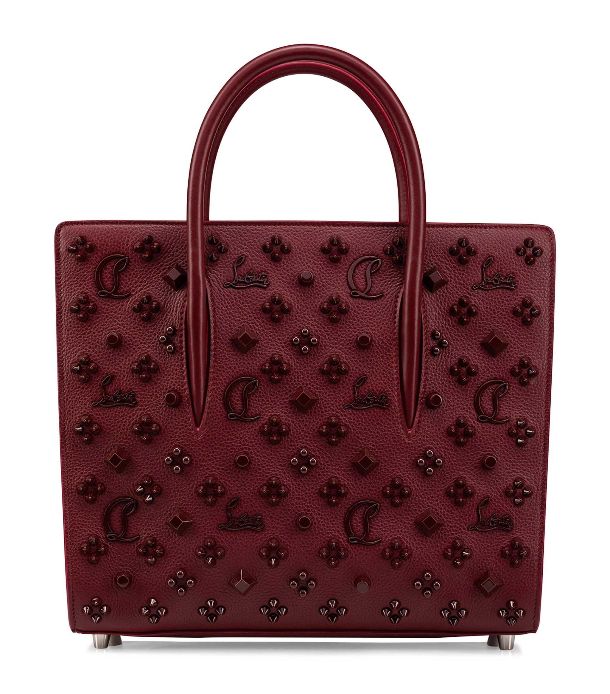 Christian Louboutin Paloma Medium Leather Top-handle Bag in Red | Lyst