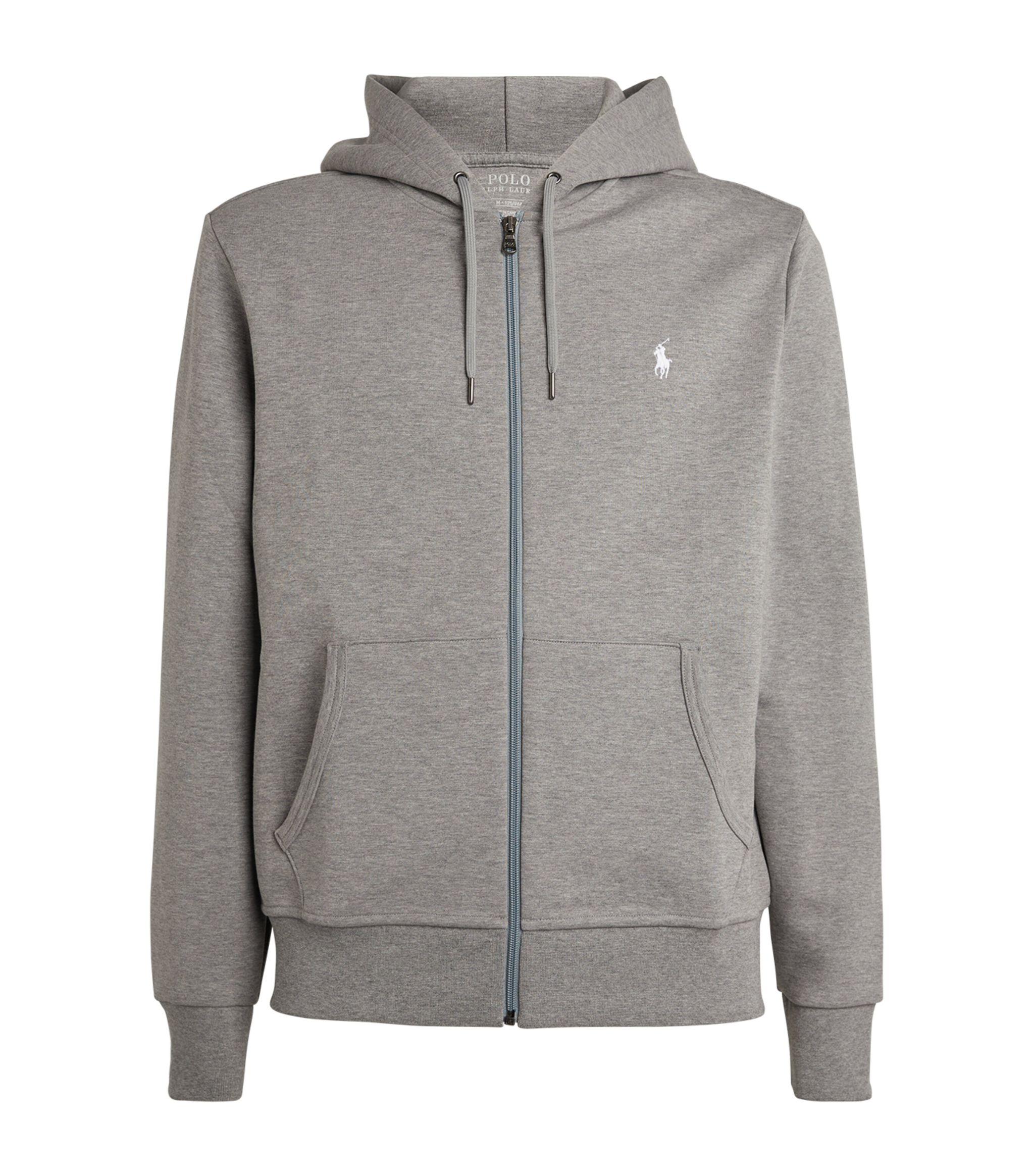 Polo Ralph Lauren Zip-up Hoodie in Gray for Men | Lyst Polo Ralph Lauren Zip-up Hoodie in Gray for Men | Lyst