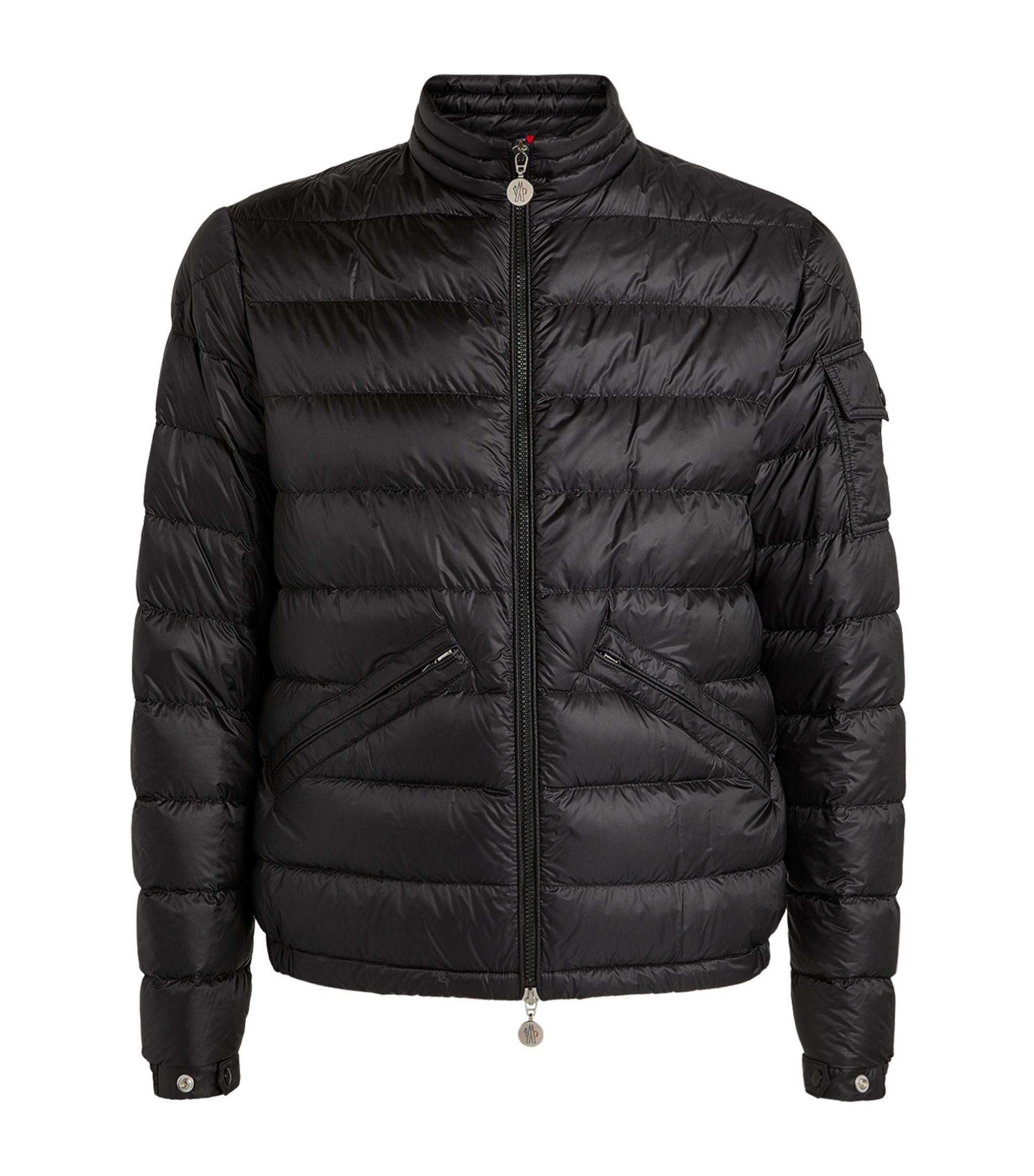 Moncler Black Down Agay Jacket for Men | Lyst