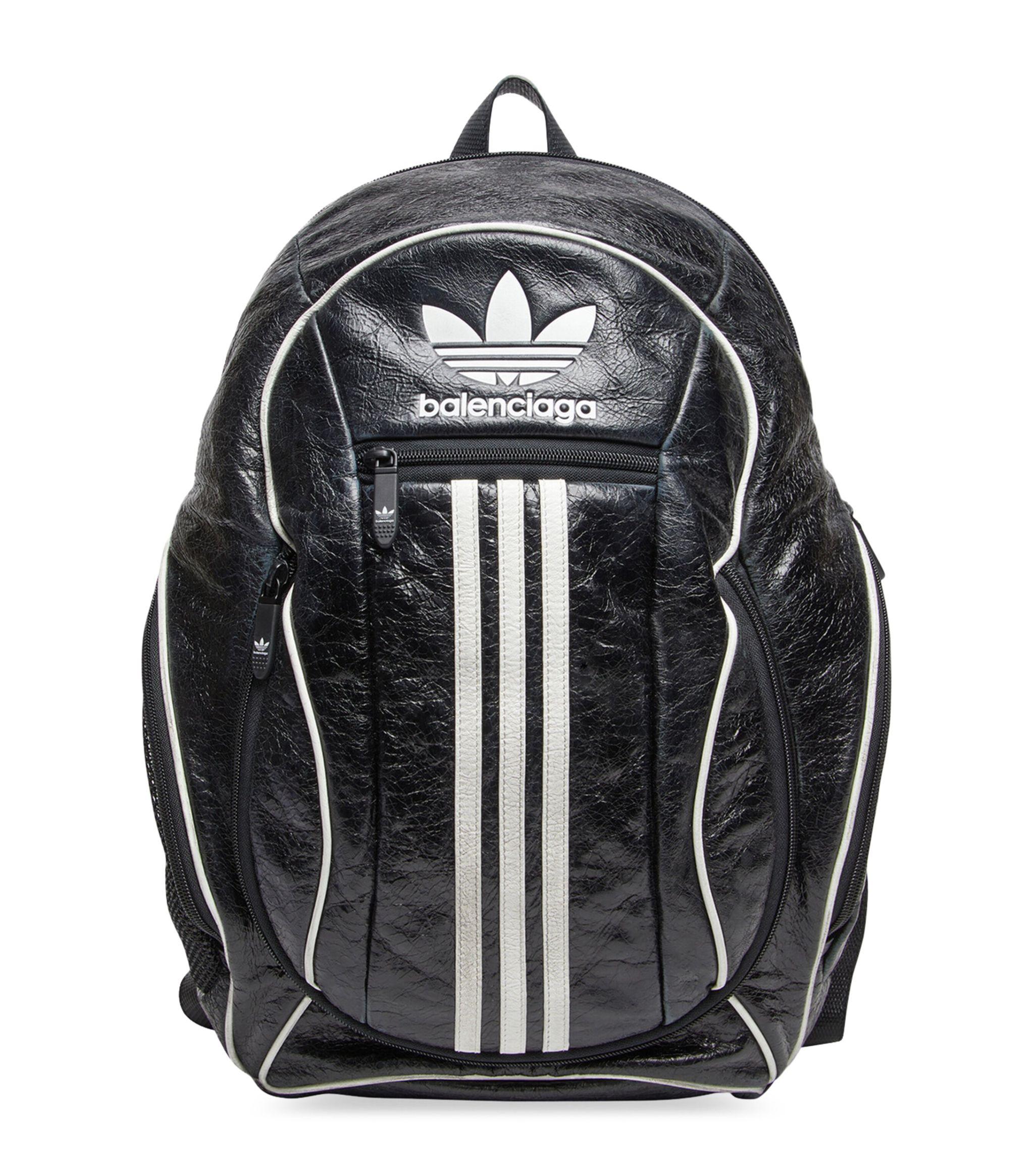 Balenciaga X Adidas Trefoil Backpack in Black for Men | Lyst