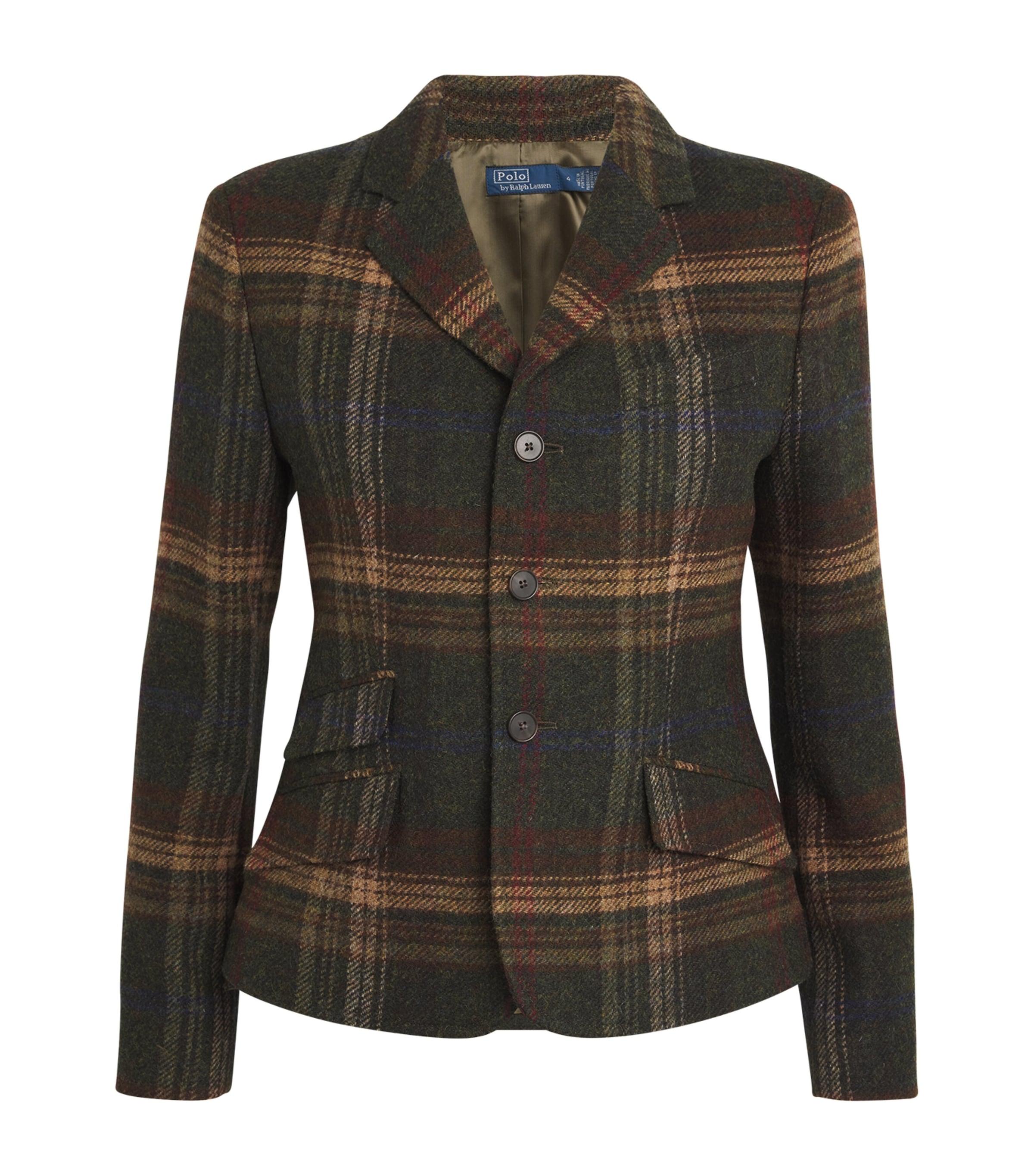 Polo Ralph Lauren Wool Ethan Blazer in Green | Lyst