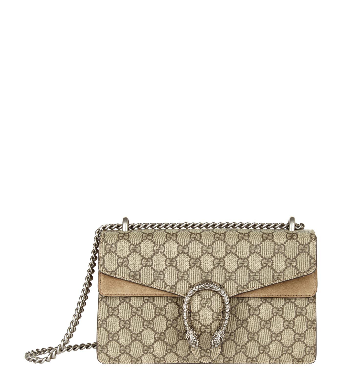Gucci Dionysus Medium Shoulder Bag in Natural | Lyst