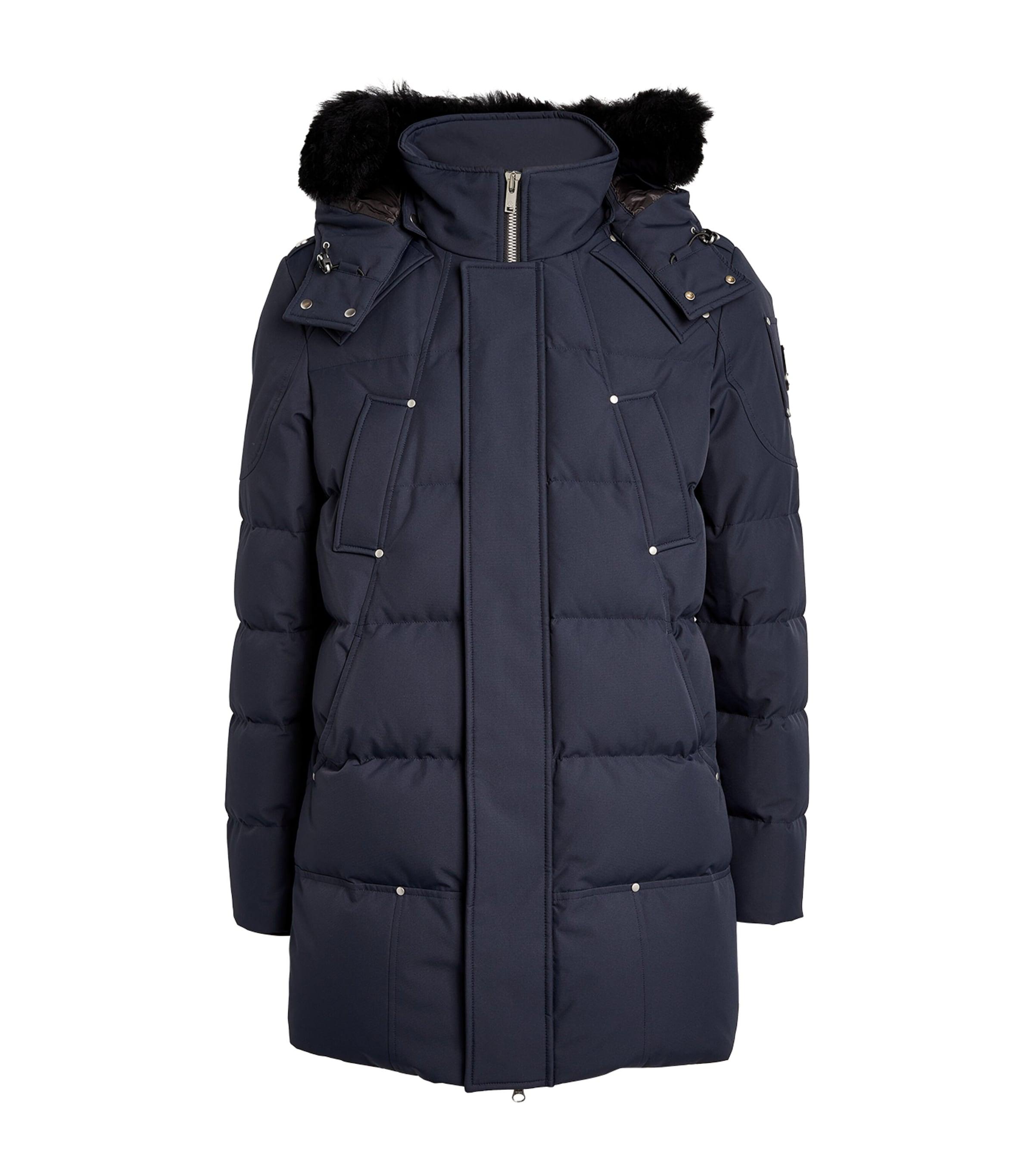 Moose Knuckles Down-Filled Cloud Puffer Jacket in Blue for Men | Lyst