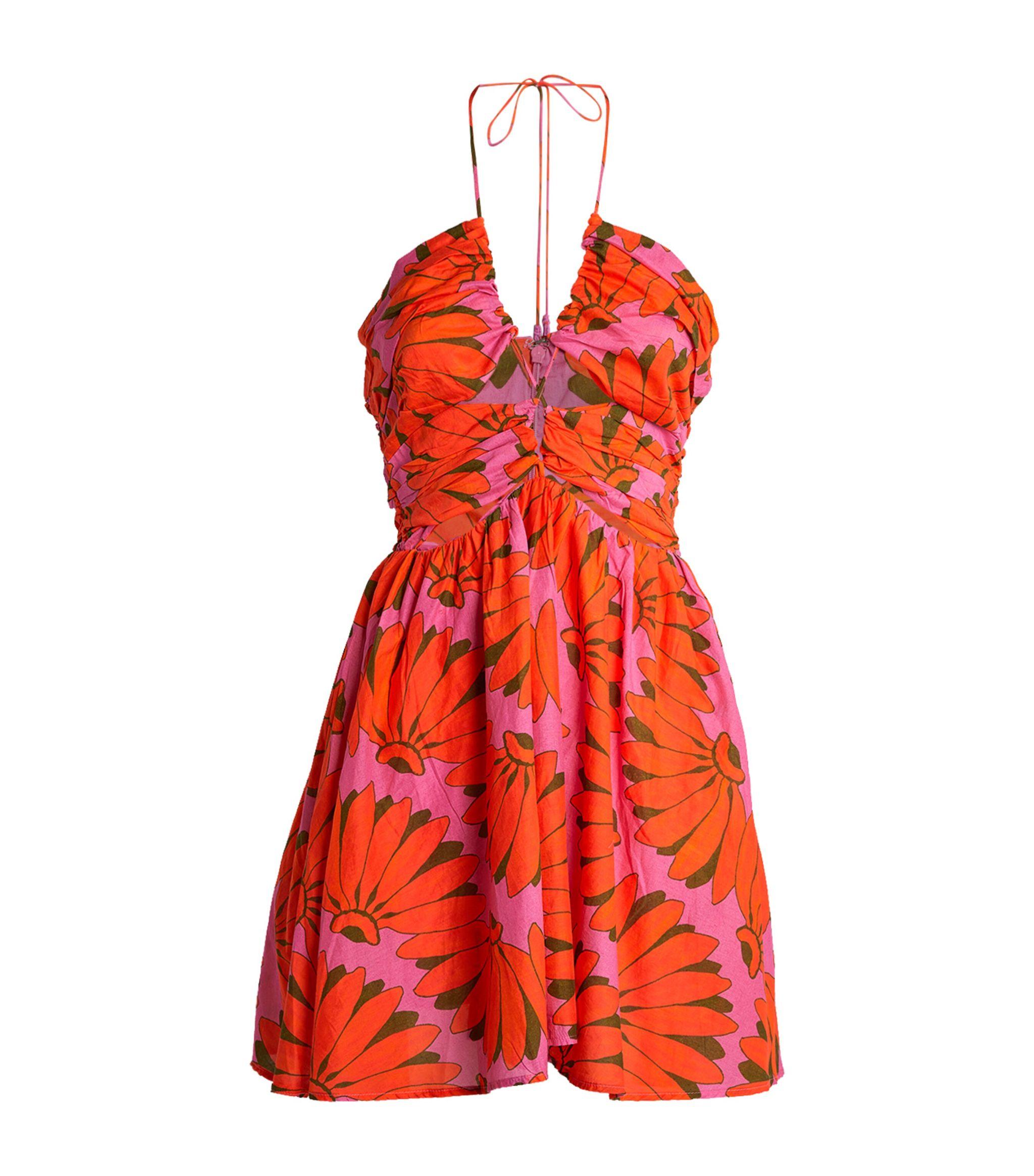 FARM Rio Copacabana Mini Dress in Red | Lyst UK