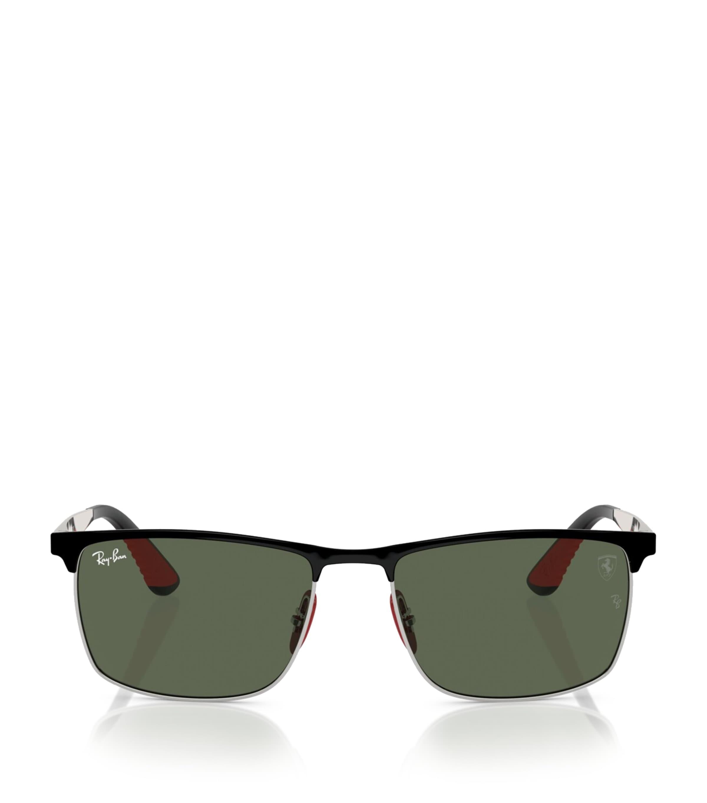 Ray-Ban Metal Rb3726M Scuderia Ferrari Collection Sunglasses in Green ...