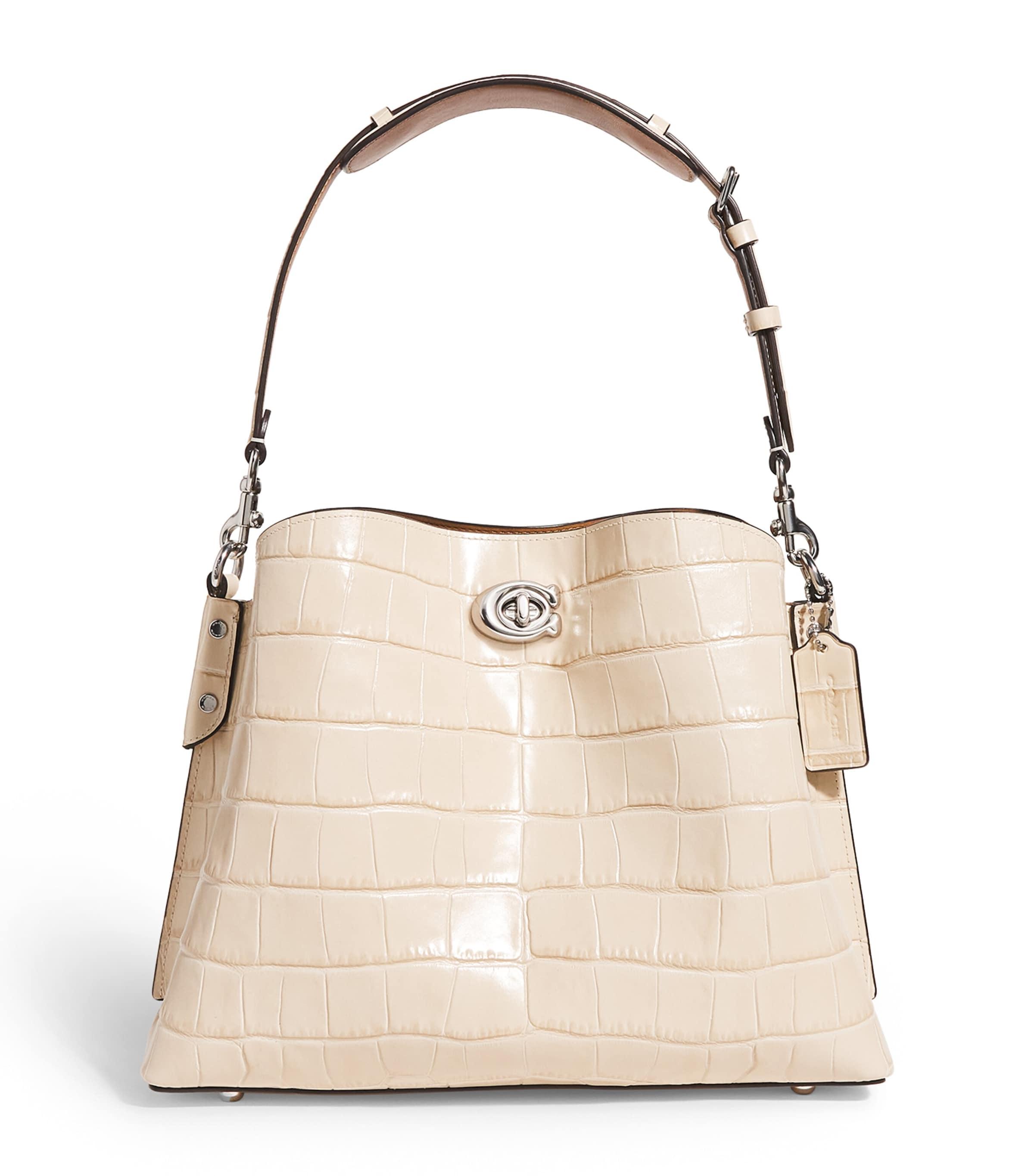 COACH Leather Willow Bucket Bag in Natural | Lyst