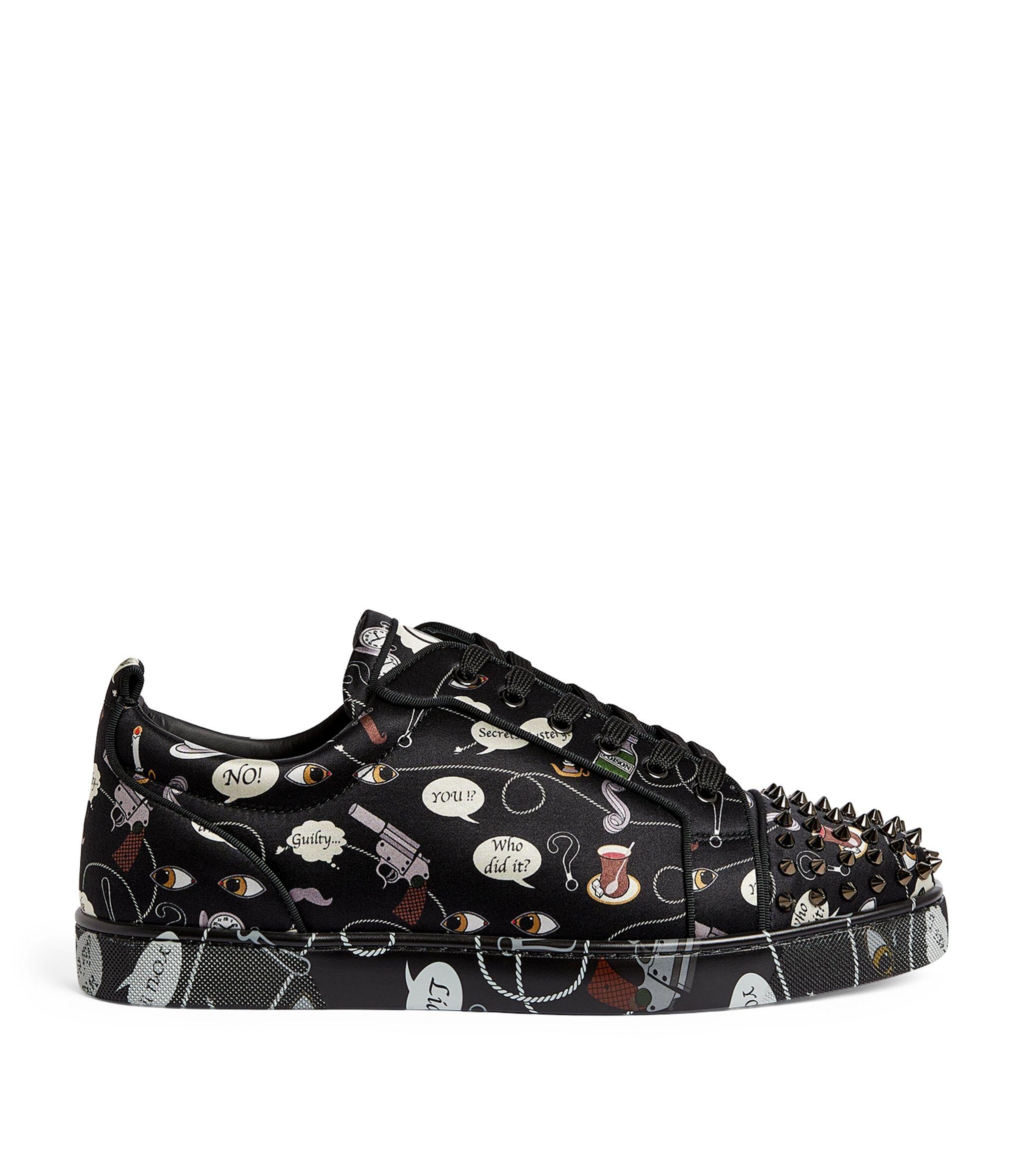 Christian Louboutin Weapons Fun Louis Junior Spike Orlato Sneakers in ...