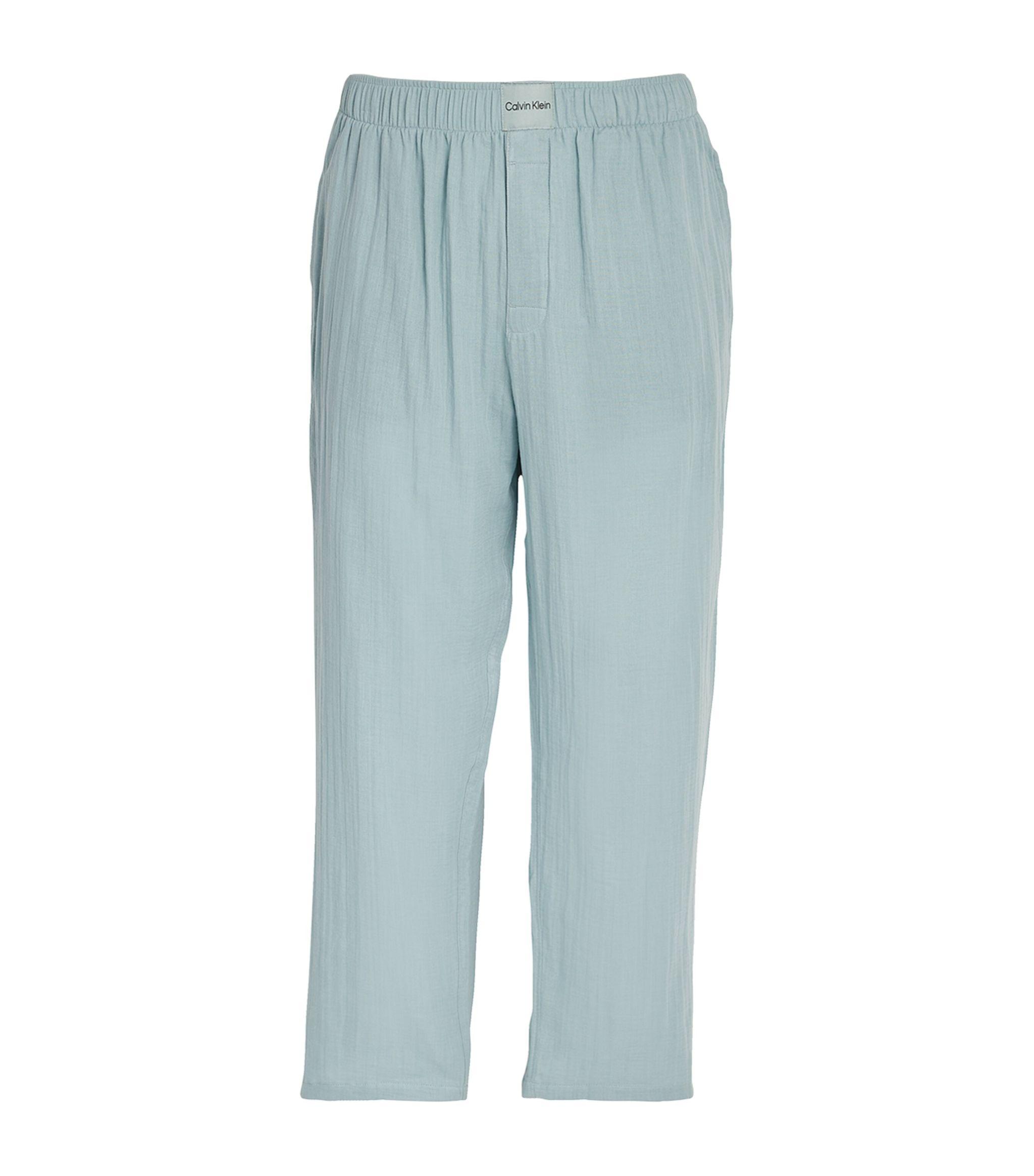 Calvin Klein Pure Texture Pyjama Bottoms in Blue for Men | Lyst