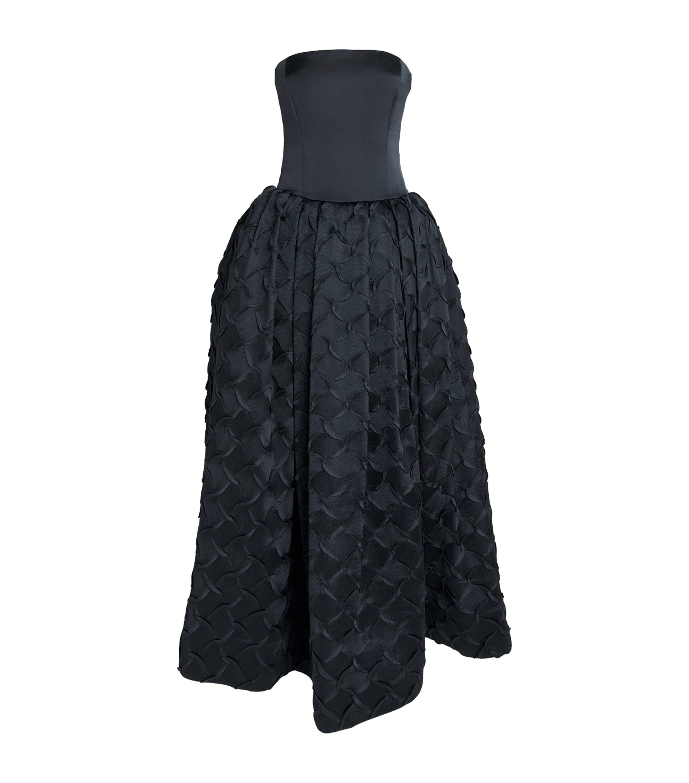 Jonathan Simkhai Azriel Bustier Gown in Blue | Lyst