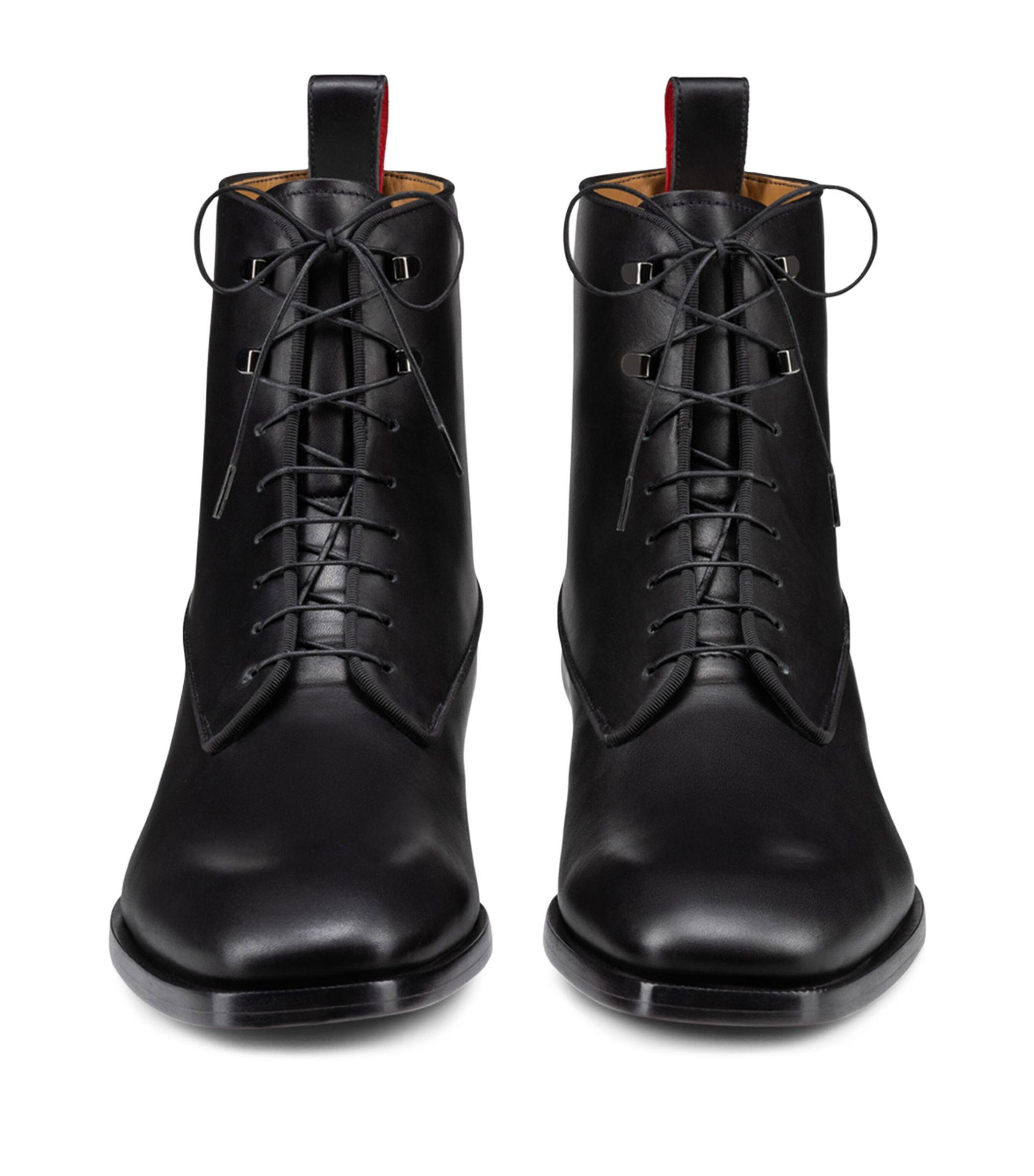 Christian Louboutin Combat Boots Men