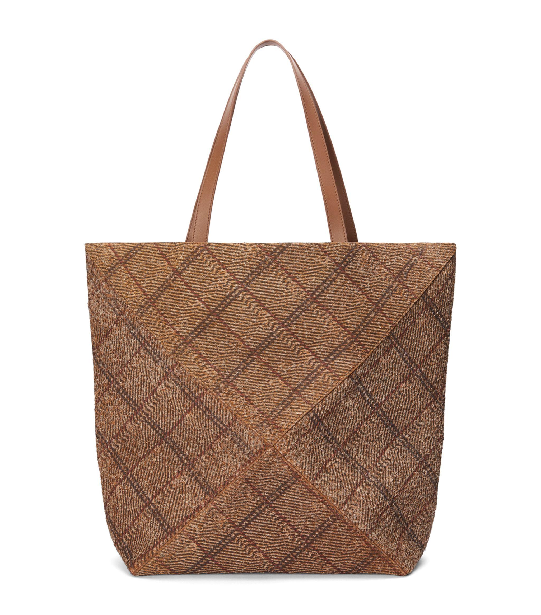 Loewe Extra Large Fold Puzzle Tote Bag in Brown for Men | Lyst