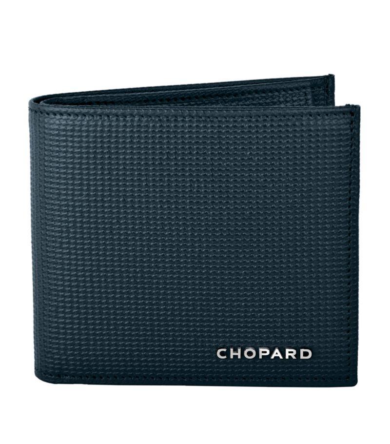 Chopard Small Leather Classic Bifold Wallet in Blue for Men | Lyst UK
