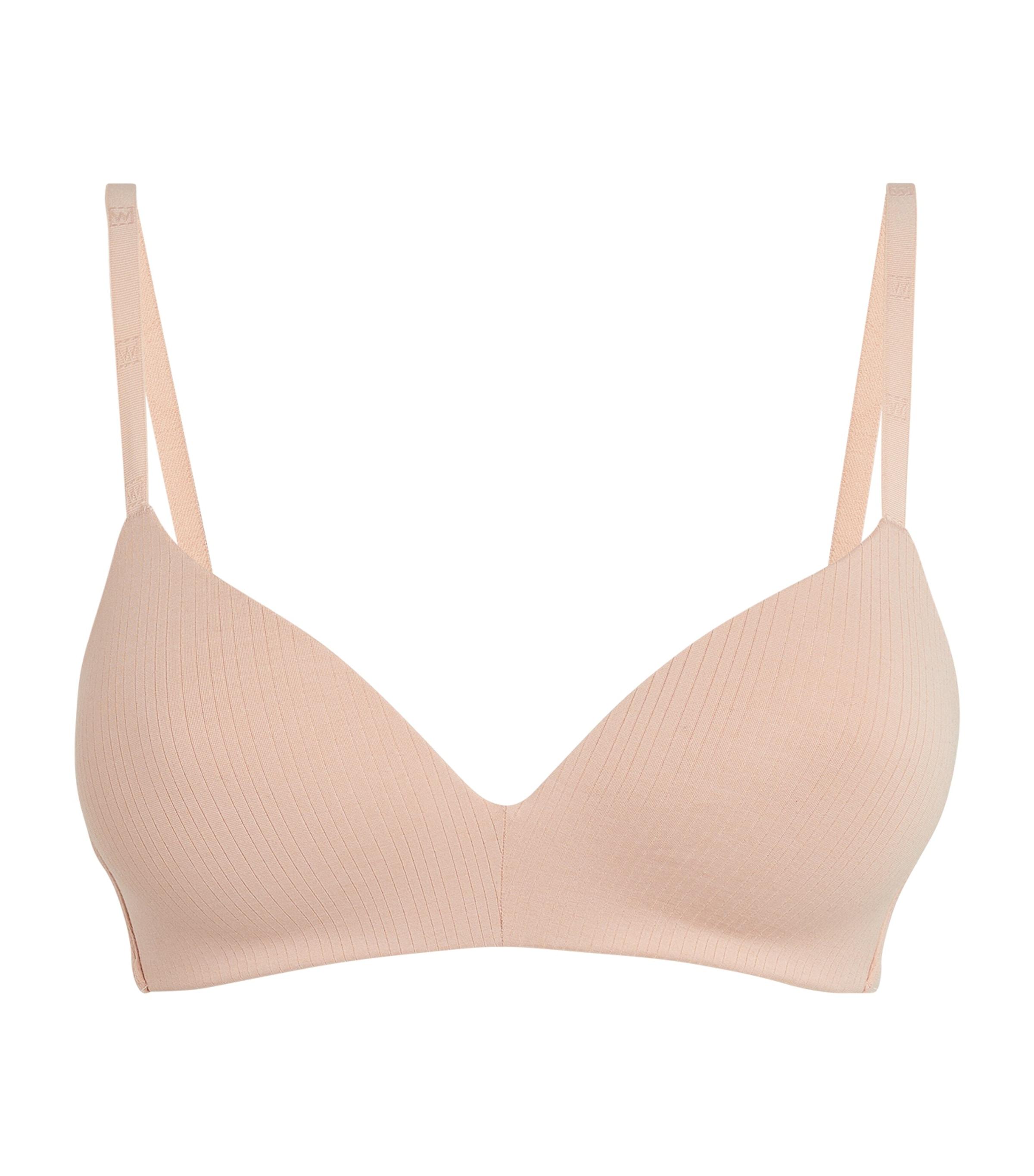 Wolford Wireless Plunge Bra in Natural | Lyst
