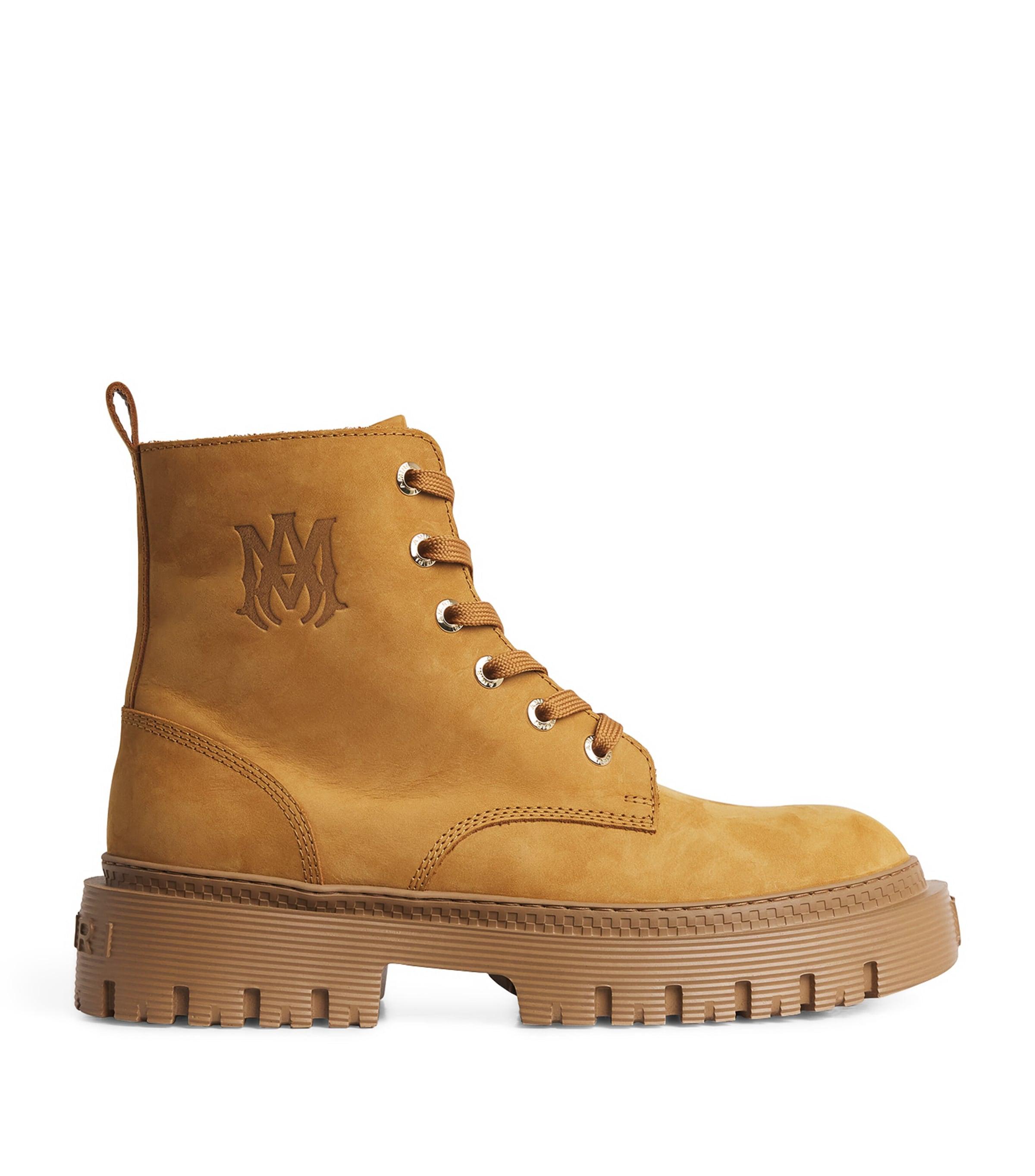 Amiri Leather Jumbo Boots in Brown for Men | Lyst