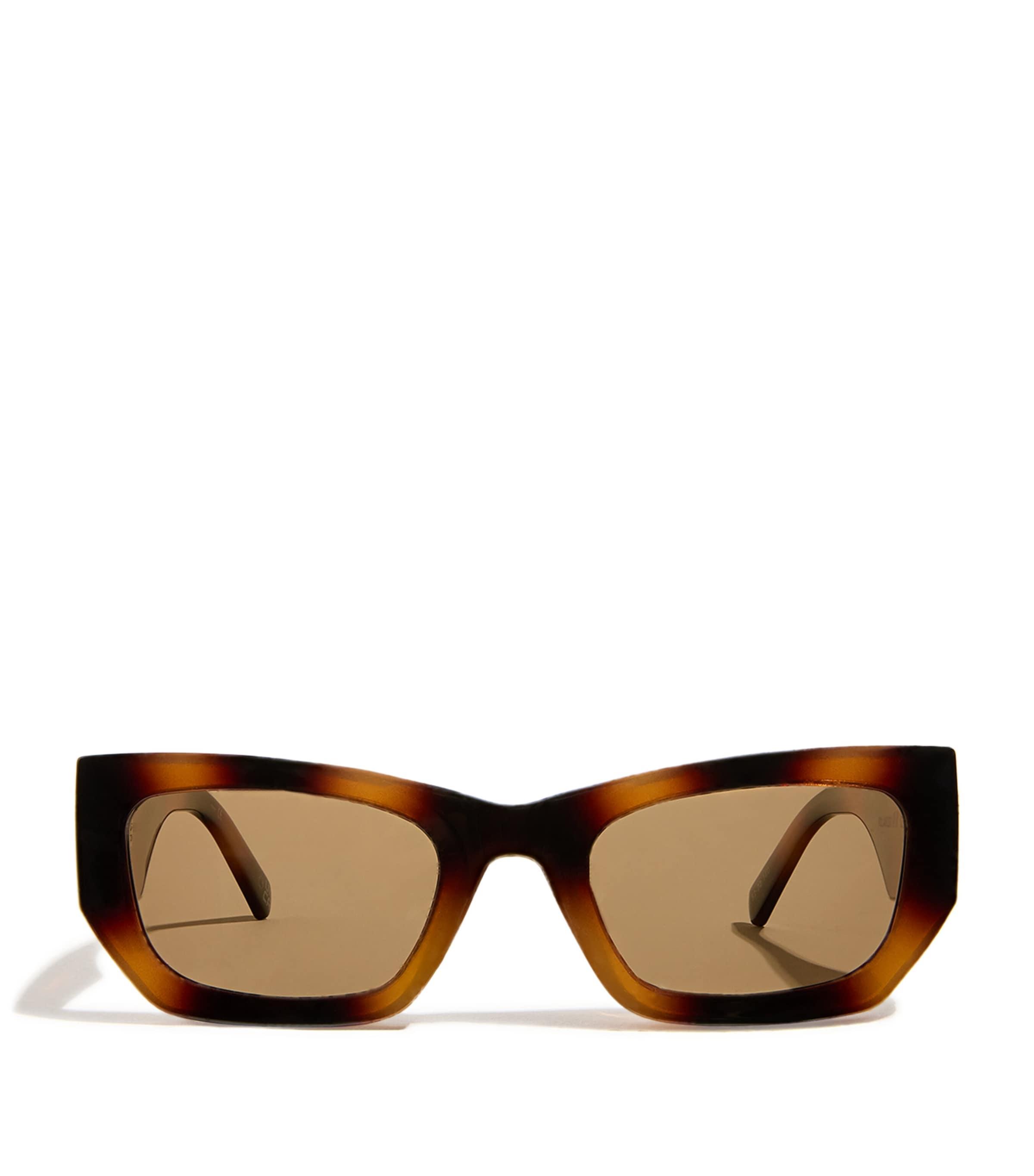 Le Specs Polarised Beachcomber Sunglasses in Brown | Lyst