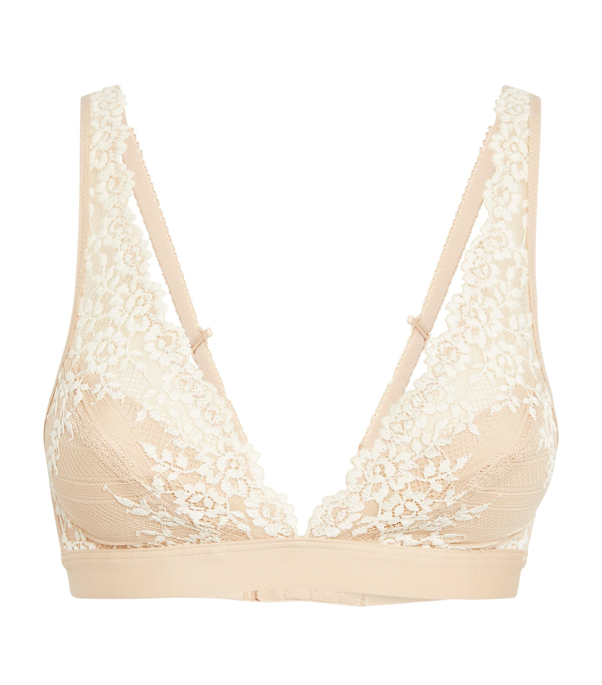 Wacoal Embrace Lace Soft Cup Bra in Natural | Lyst