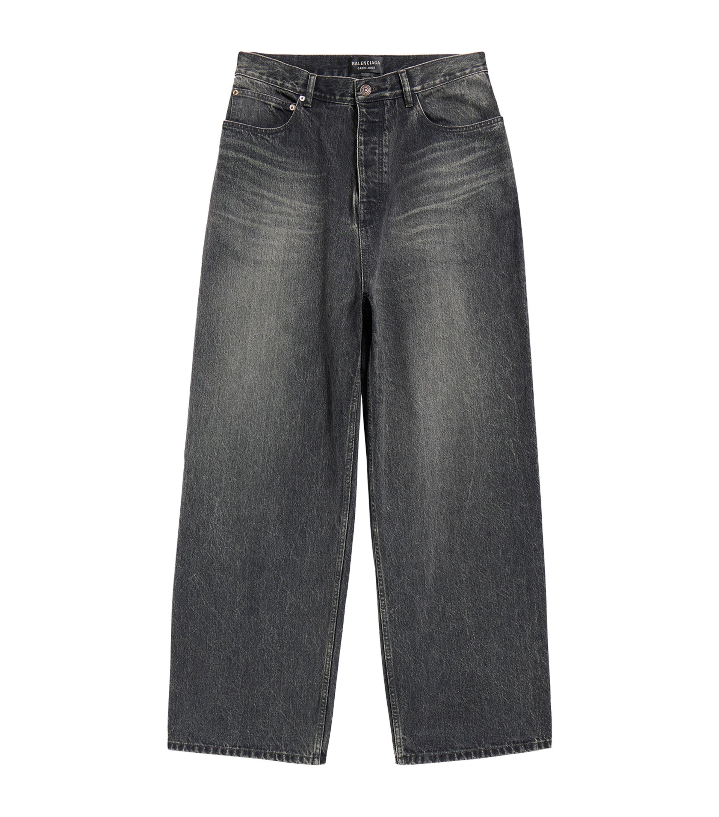 Balenciaga Baggy Jeans in Gray for Men | Lyst