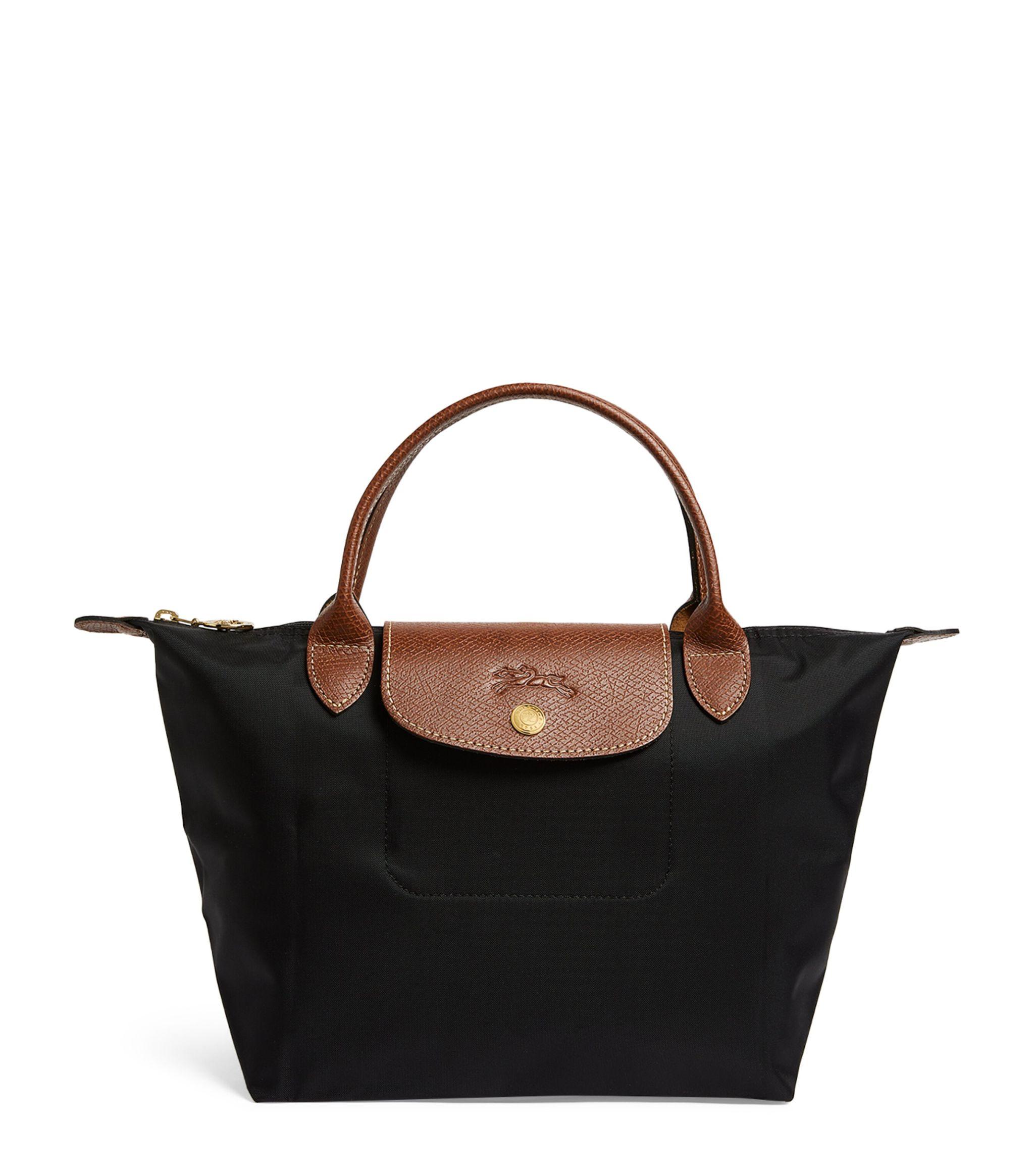 Longchamp Mini Le Pliage Original Tote Bag in Black | Lyst Canada