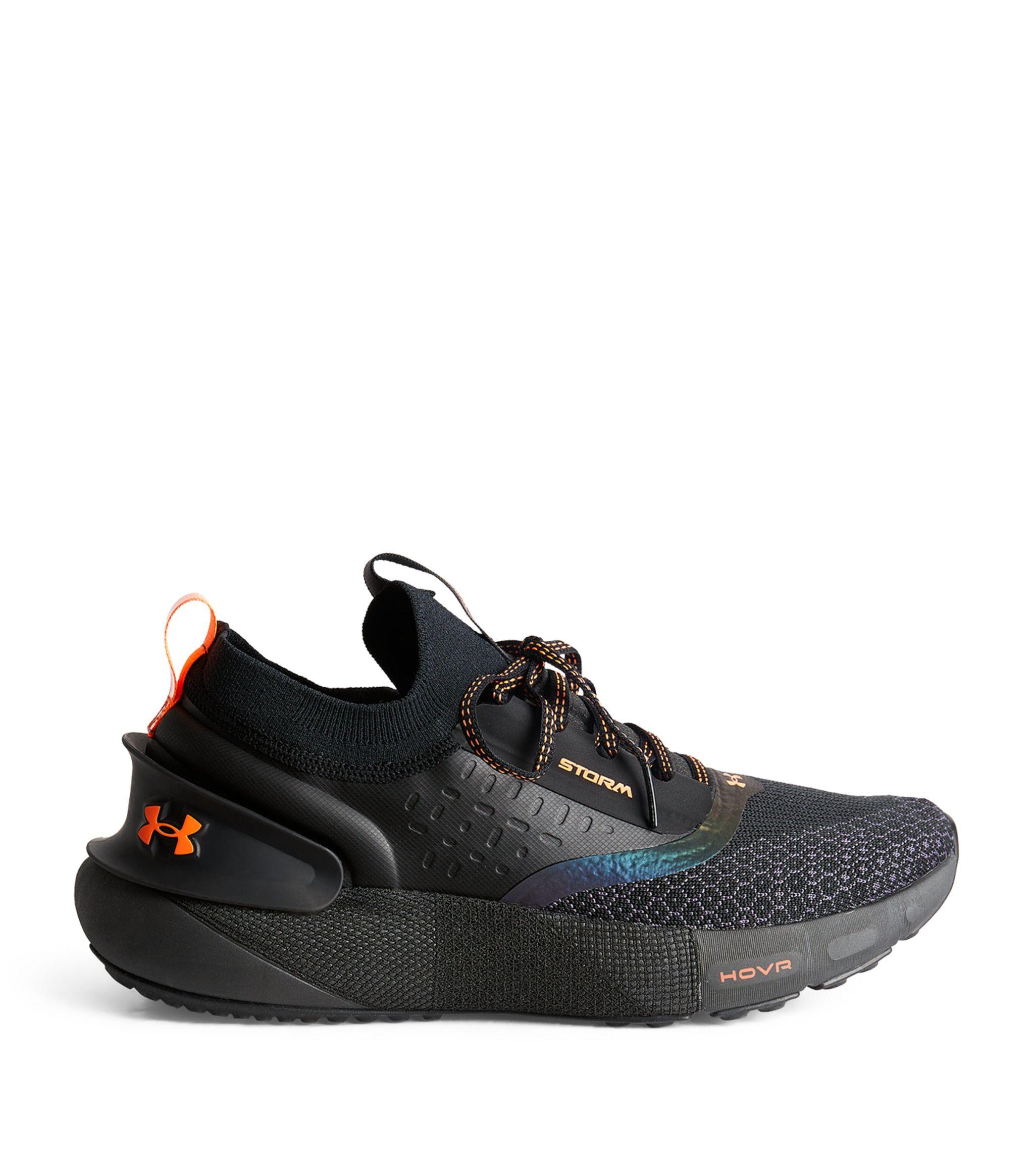 Under Armour Hovr Phantom 3 Storm Running Trainers in Black for Men ...