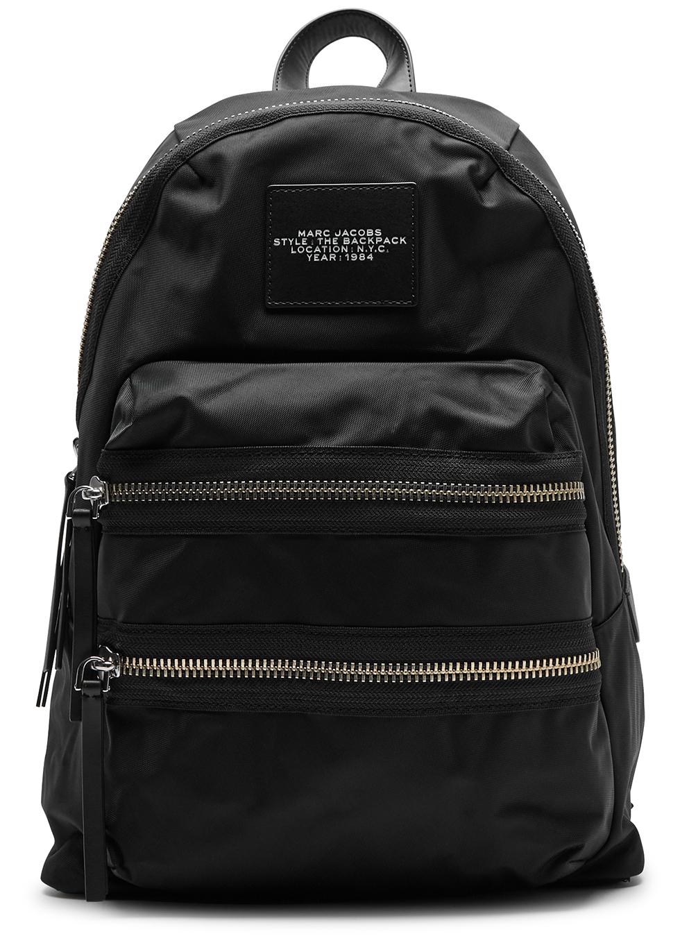 Marc Jacobs The Biker Large Nylon Backpack in Black | Lyst