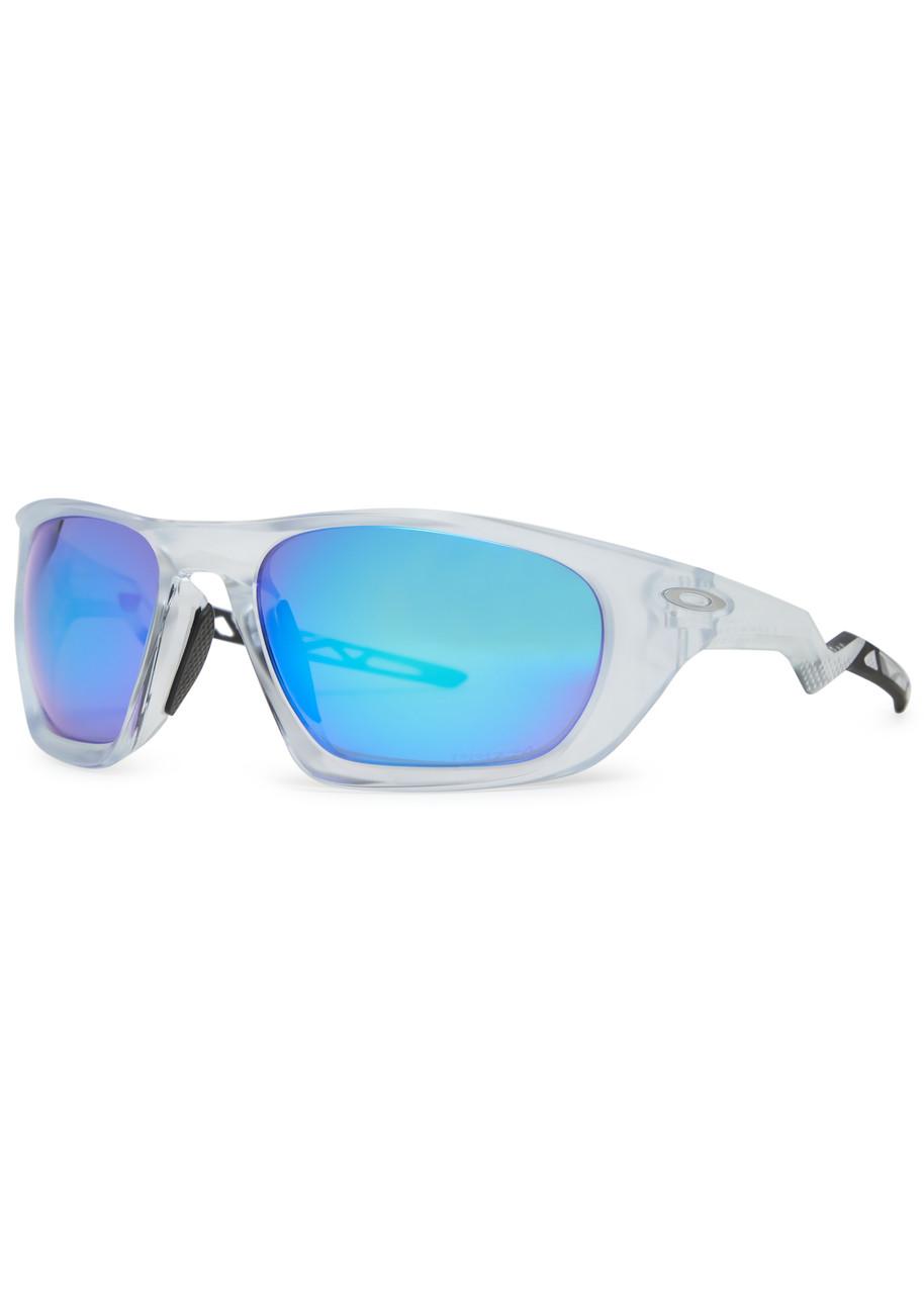 Oakley Lateralis Rectangle-Frame Sunglasses in Blue for Men | Lyst UK