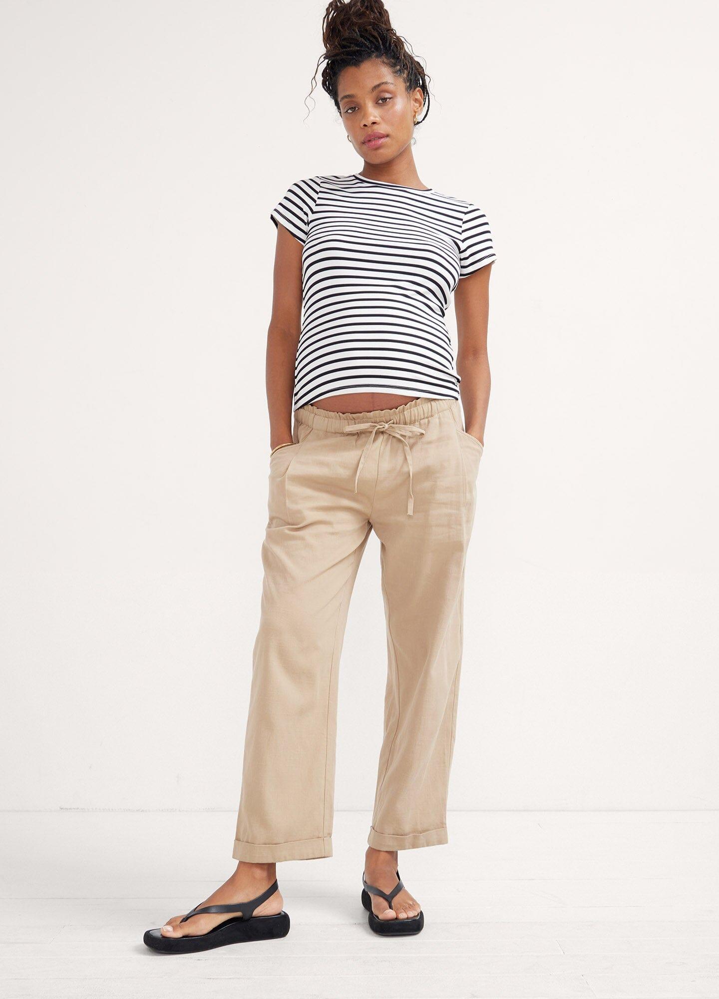 HATCH The Jude Pant in Natural | Lyst