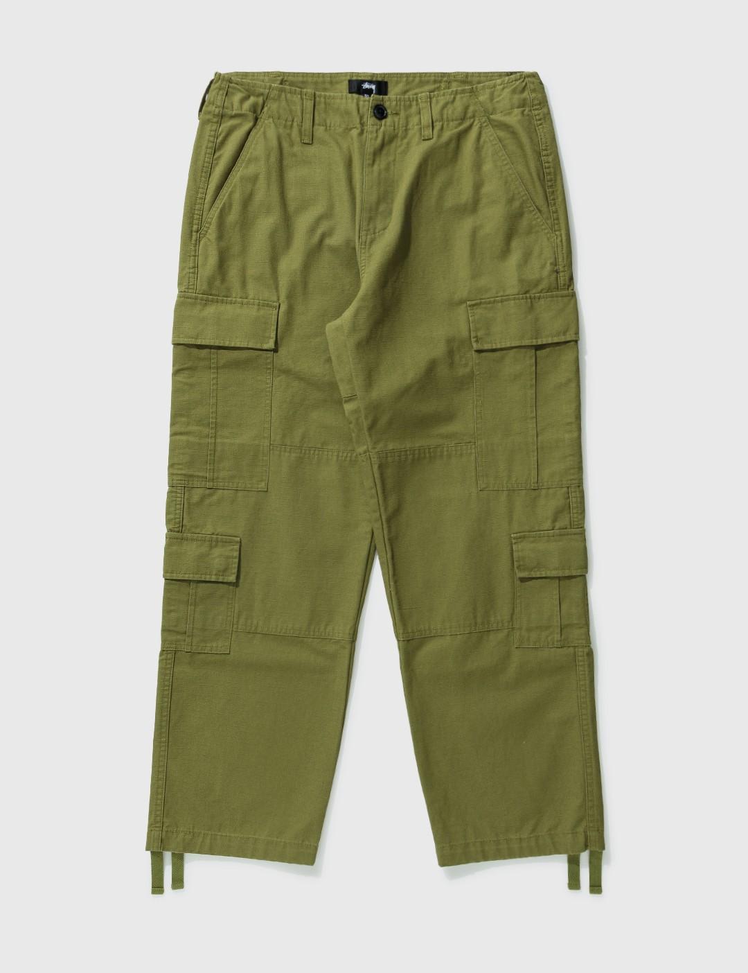 Stussy Ripstop Surplus Cargo in Green for Men | Lyst
