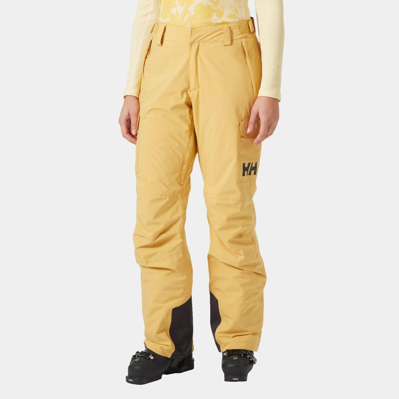 Helly Hansen Switch Cargo Insulated Ski Pants Beige in Yellow | Lyst