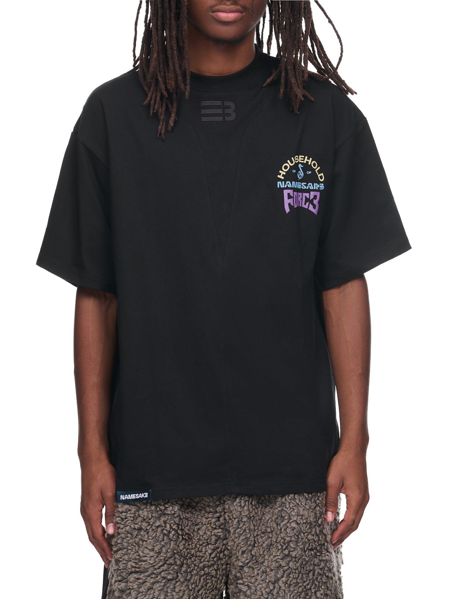 NAMESAKE Sava Team T shirt In Black For Men Lyst namesake-sava-team-t-shirt-in-black-for-men-lyst