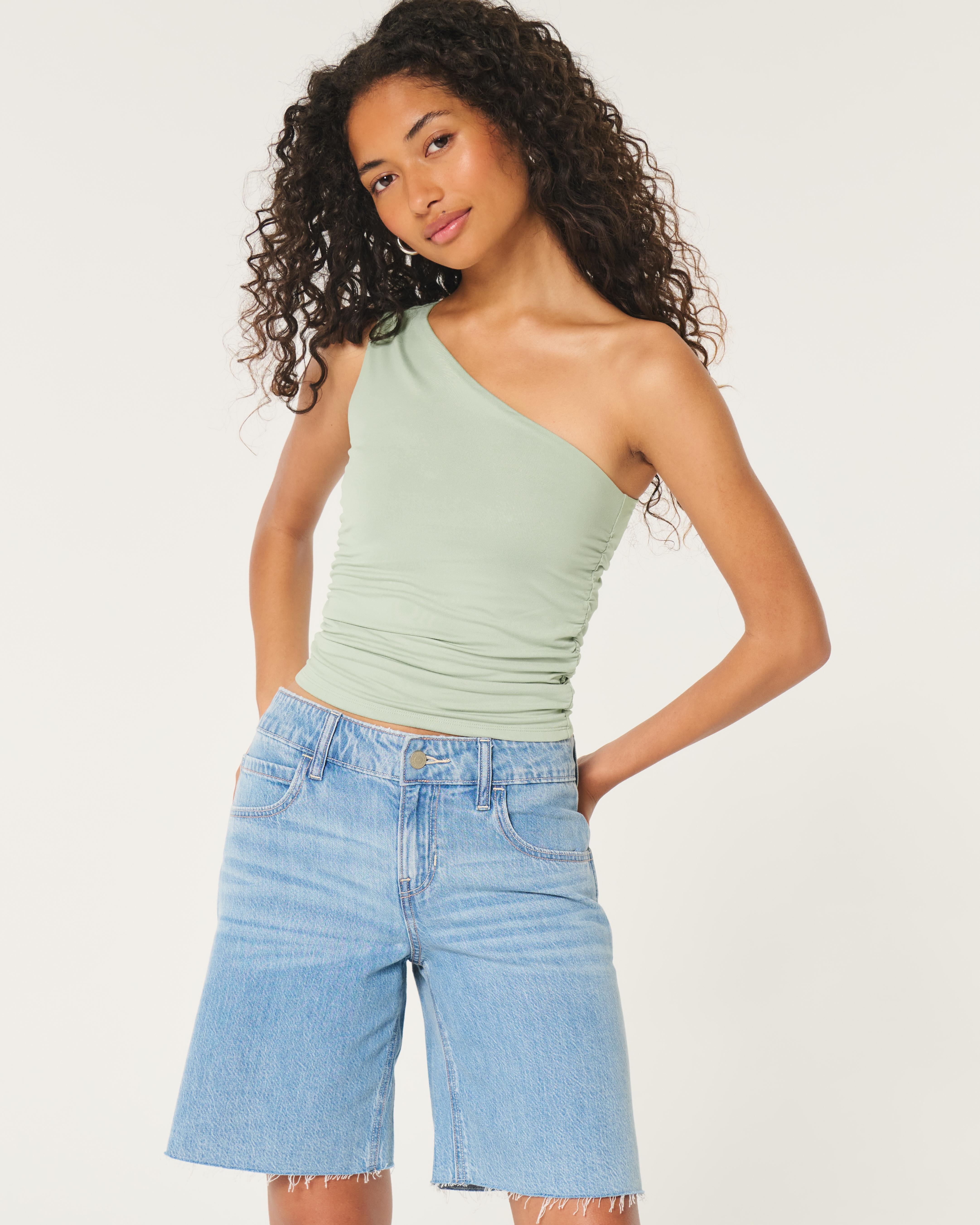 Hollister one shoulder top store