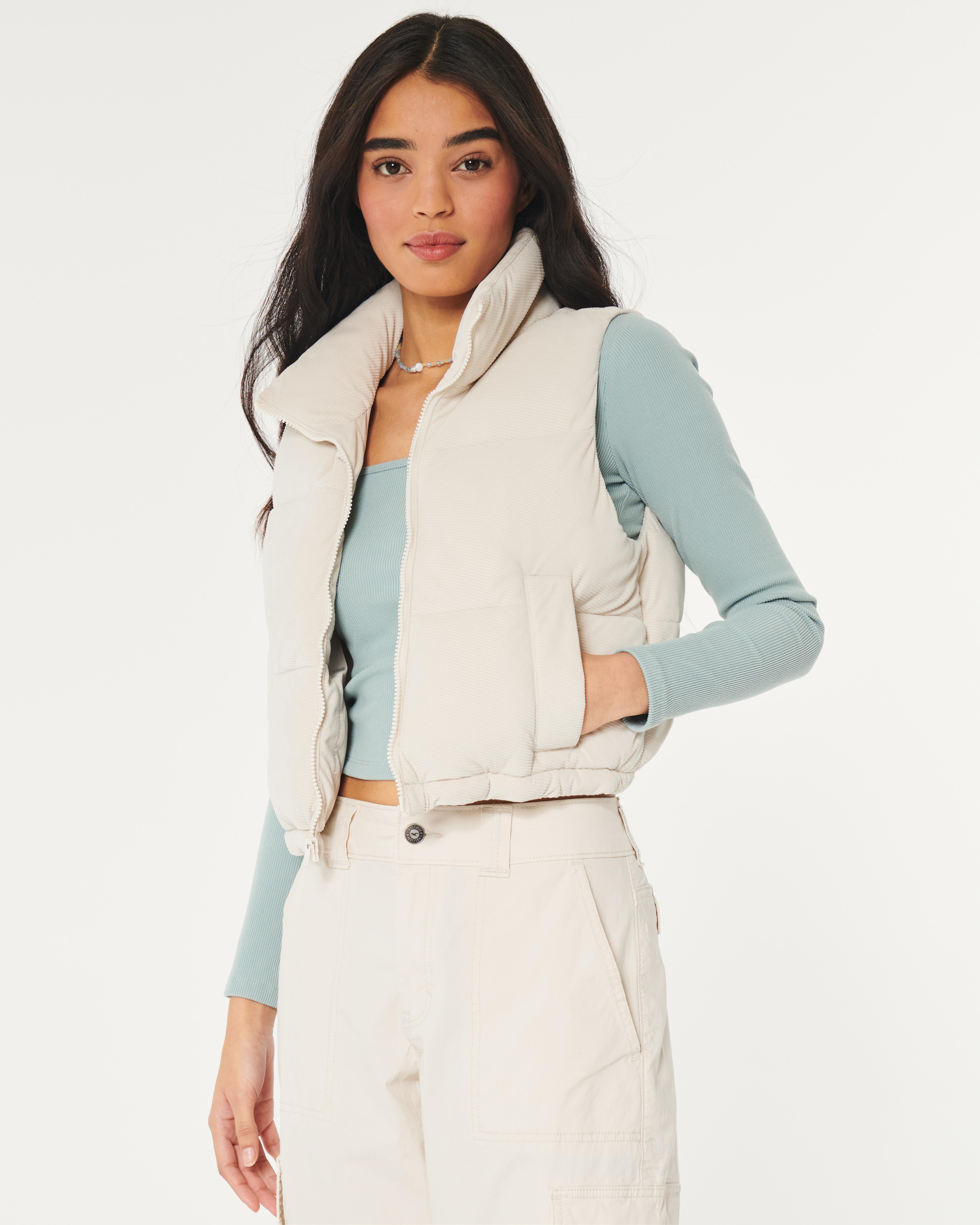 Hollister body warmer womens store