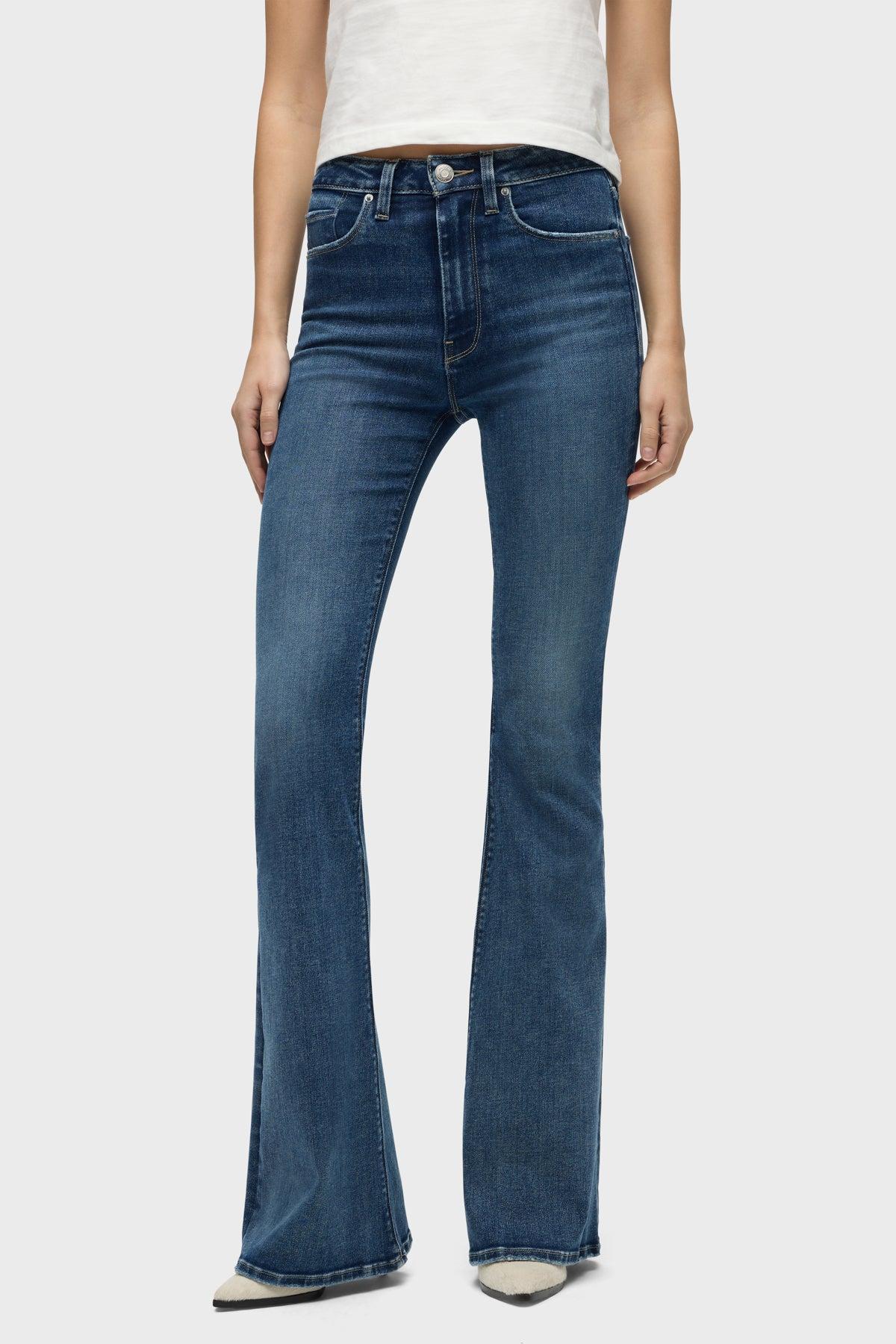 Hudson Jeans Holly High-rise Flare Jean in Blue | Lyst