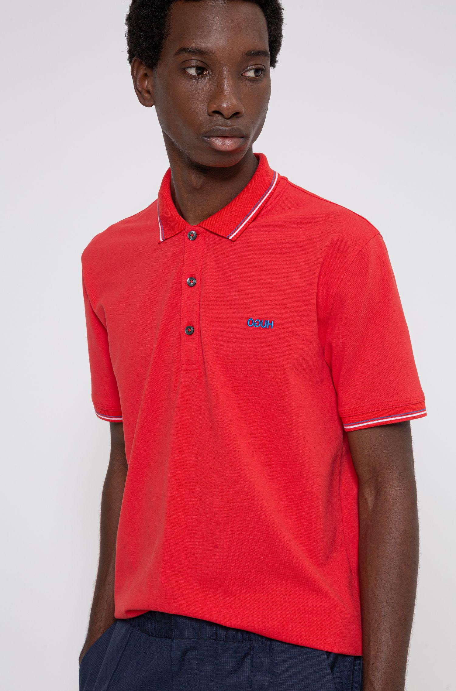 Mens Hugo Boss Pink Polo Shirt at Veronica Green blog