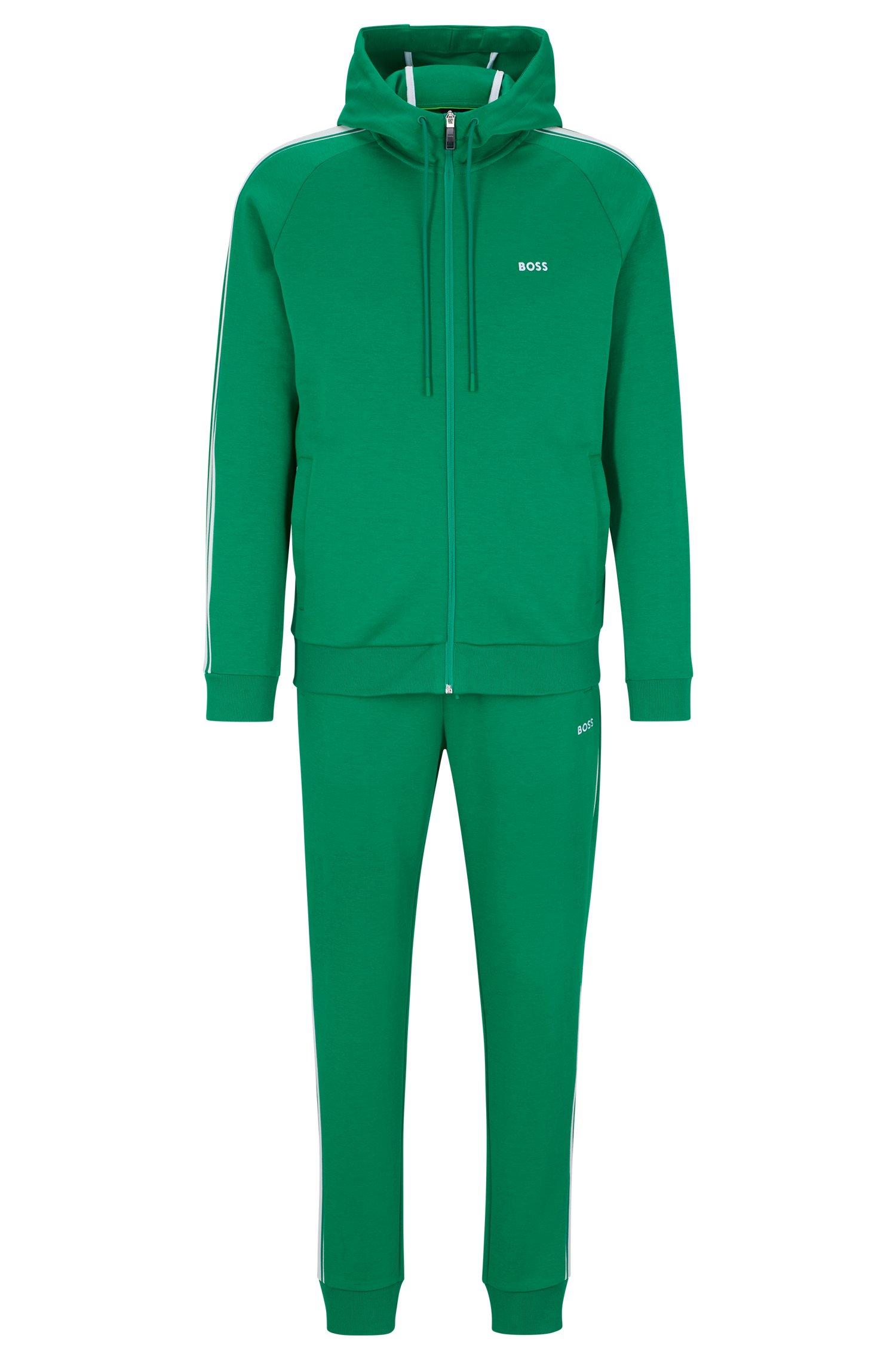 BOSS by HUGO BOSS Regular-fit Tracksuit With Logos And Piping in Green ...