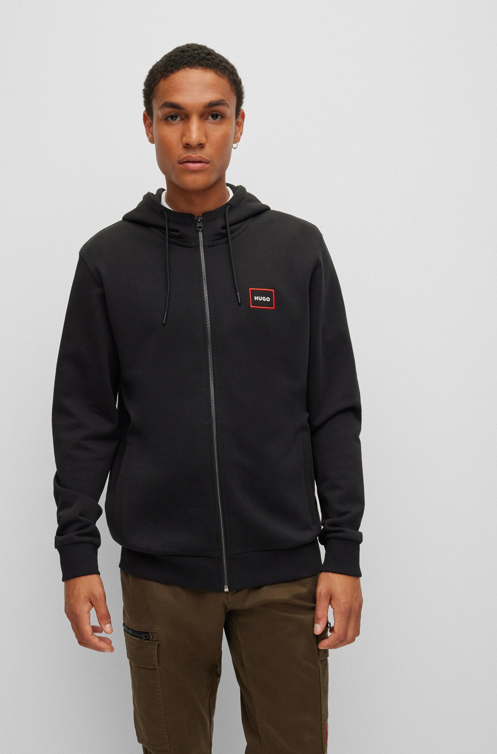 Mens Hugo Boss Zip Hoodie at Luis Manson blog