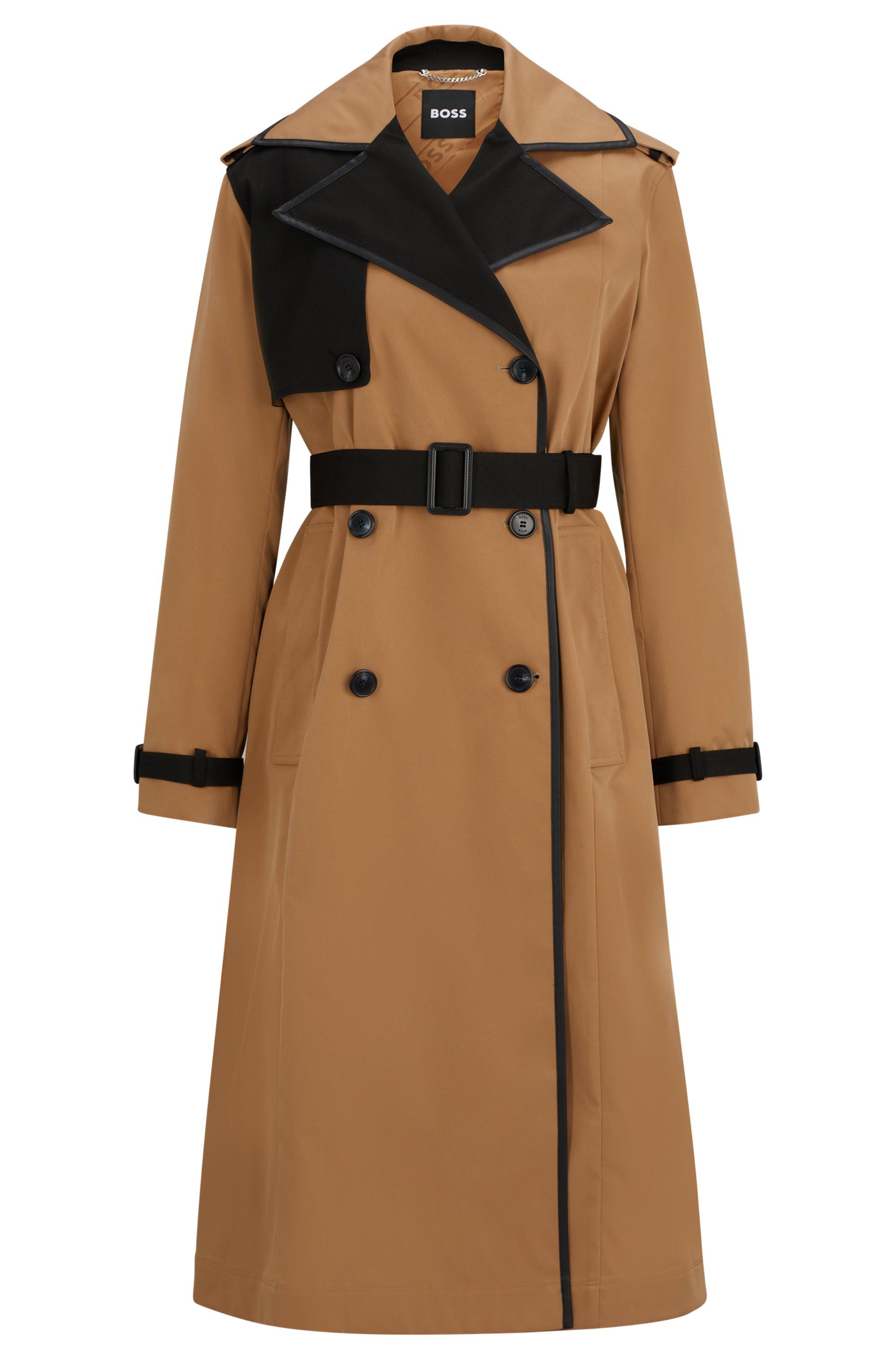 BOSS Trench coats for Women Online Sale up to 50 off Lyst