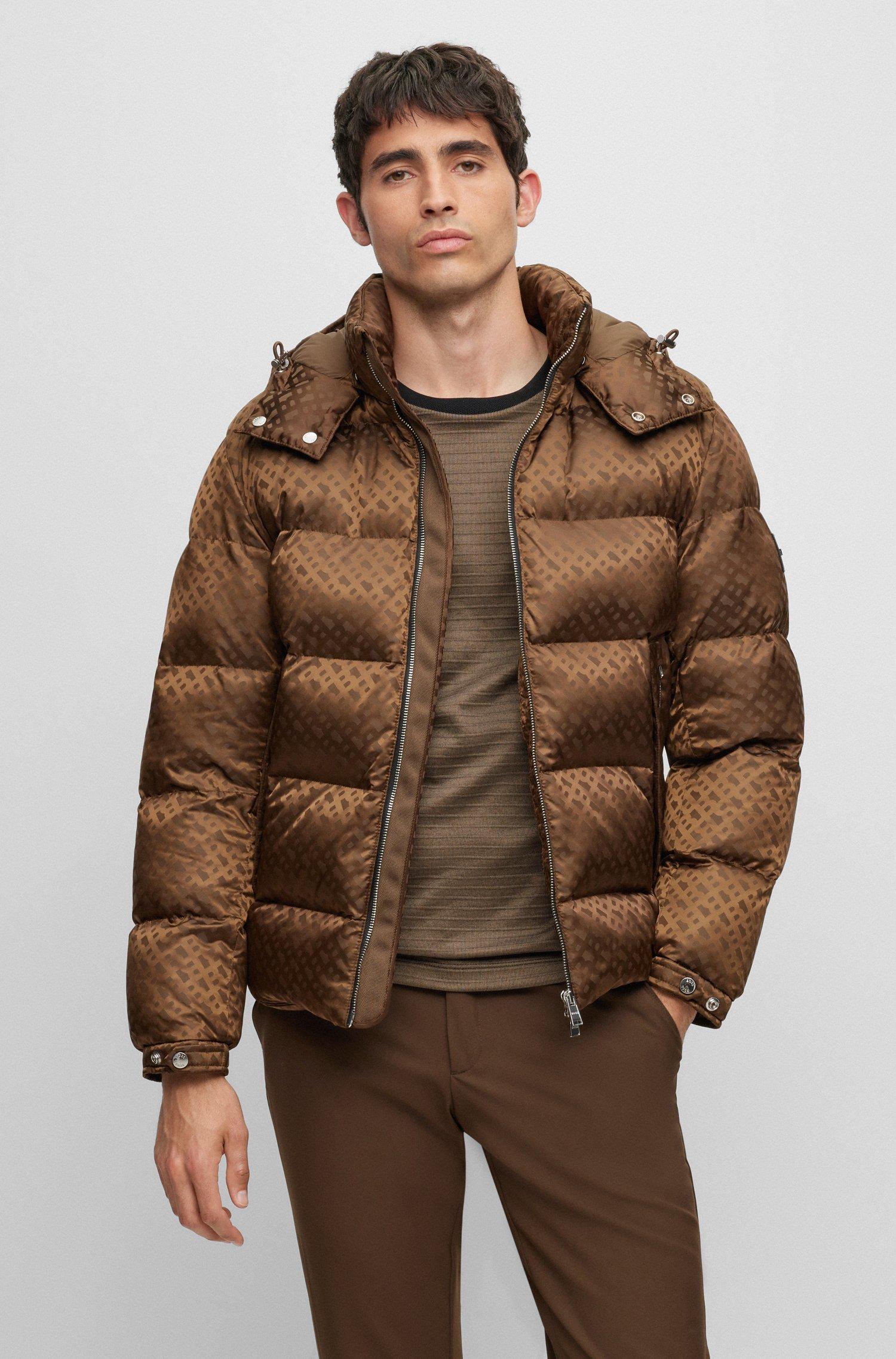 BOSS Corbinian Jacket in Brown for Men | Lyst UK
