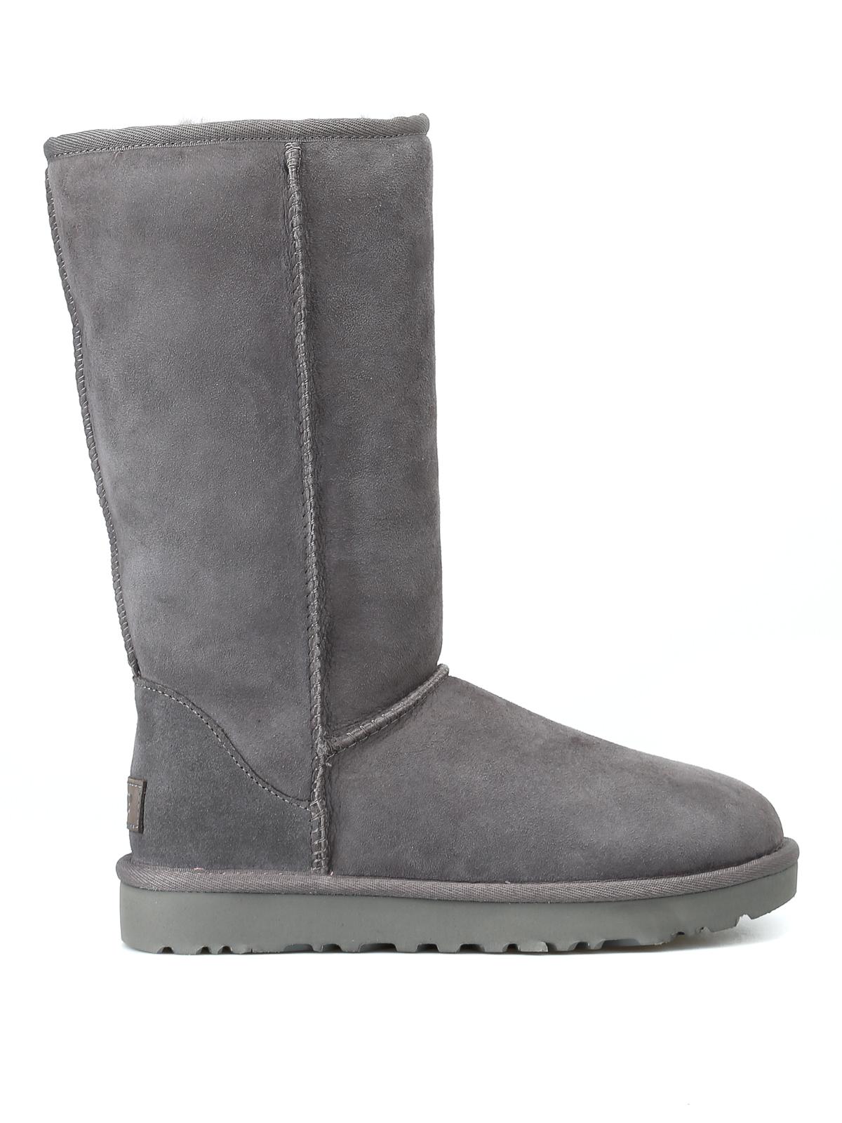 Ugg Classic Tall Ii Grey Boots In Gray Lyst