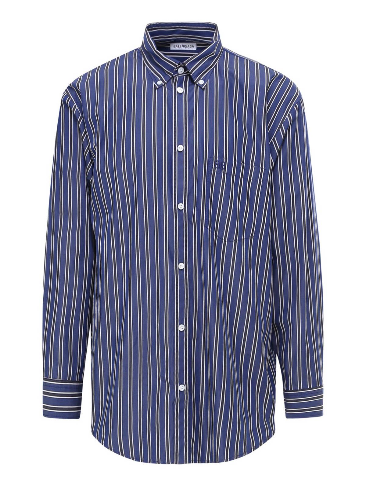 Balenciaga Oversized Striped Shirt Save Up To 16 Syncro System Bg
