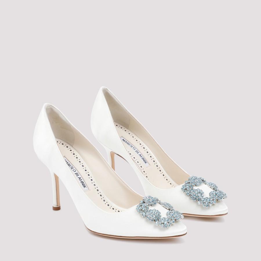 Manolo Blahnik Wedding Shoes Red