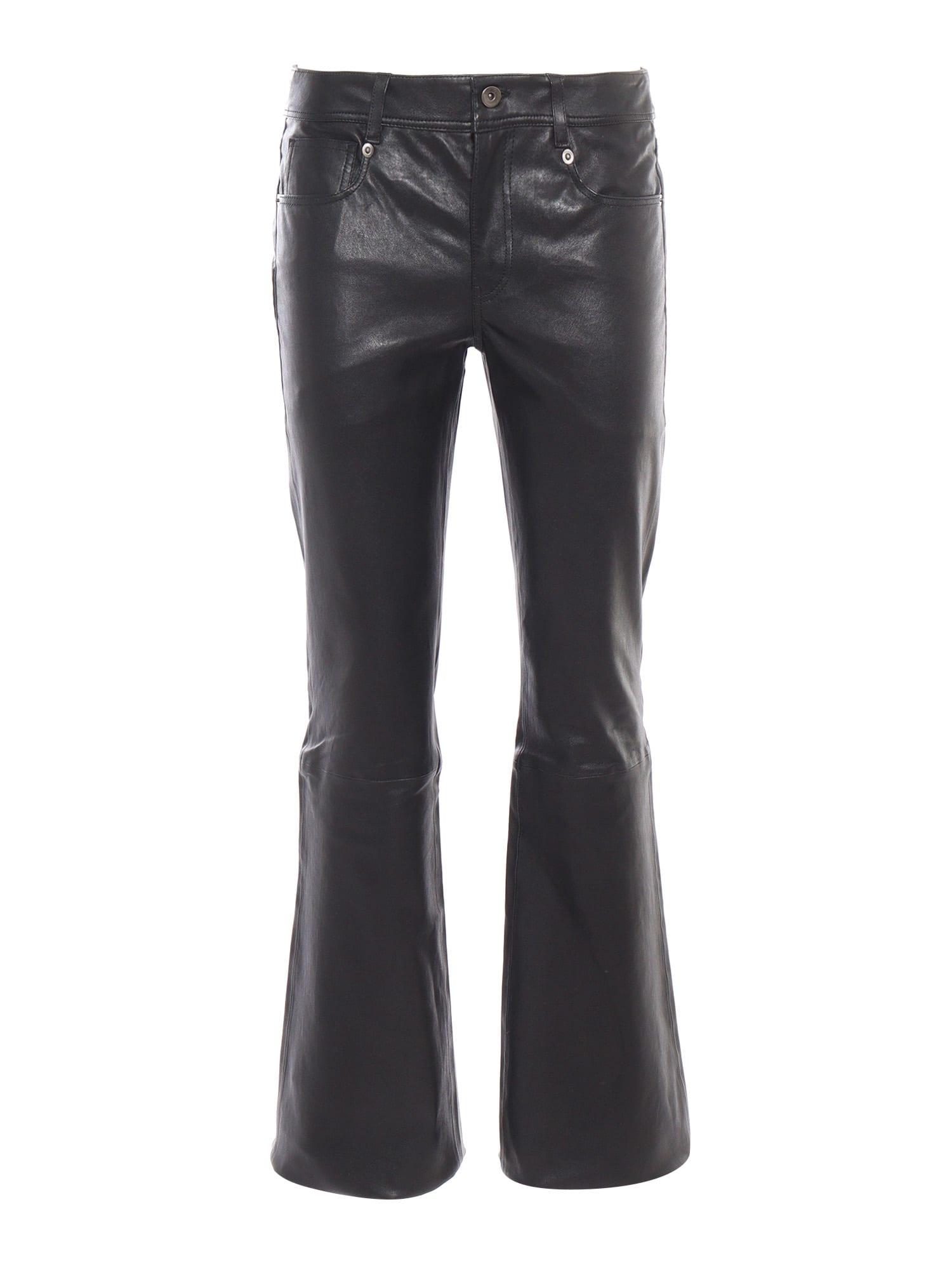 S.W.O.R.D Leather Pants in Gray | Lyst