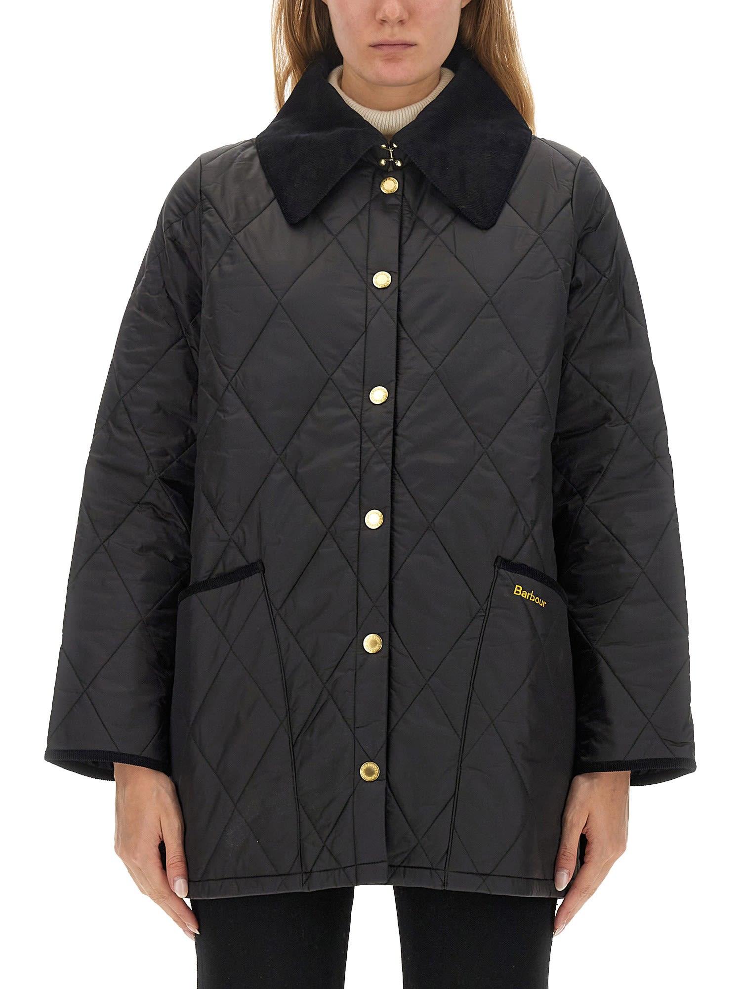 Barbour Modern Liddesdale Quilted Shell Jacket in Black | Lyst