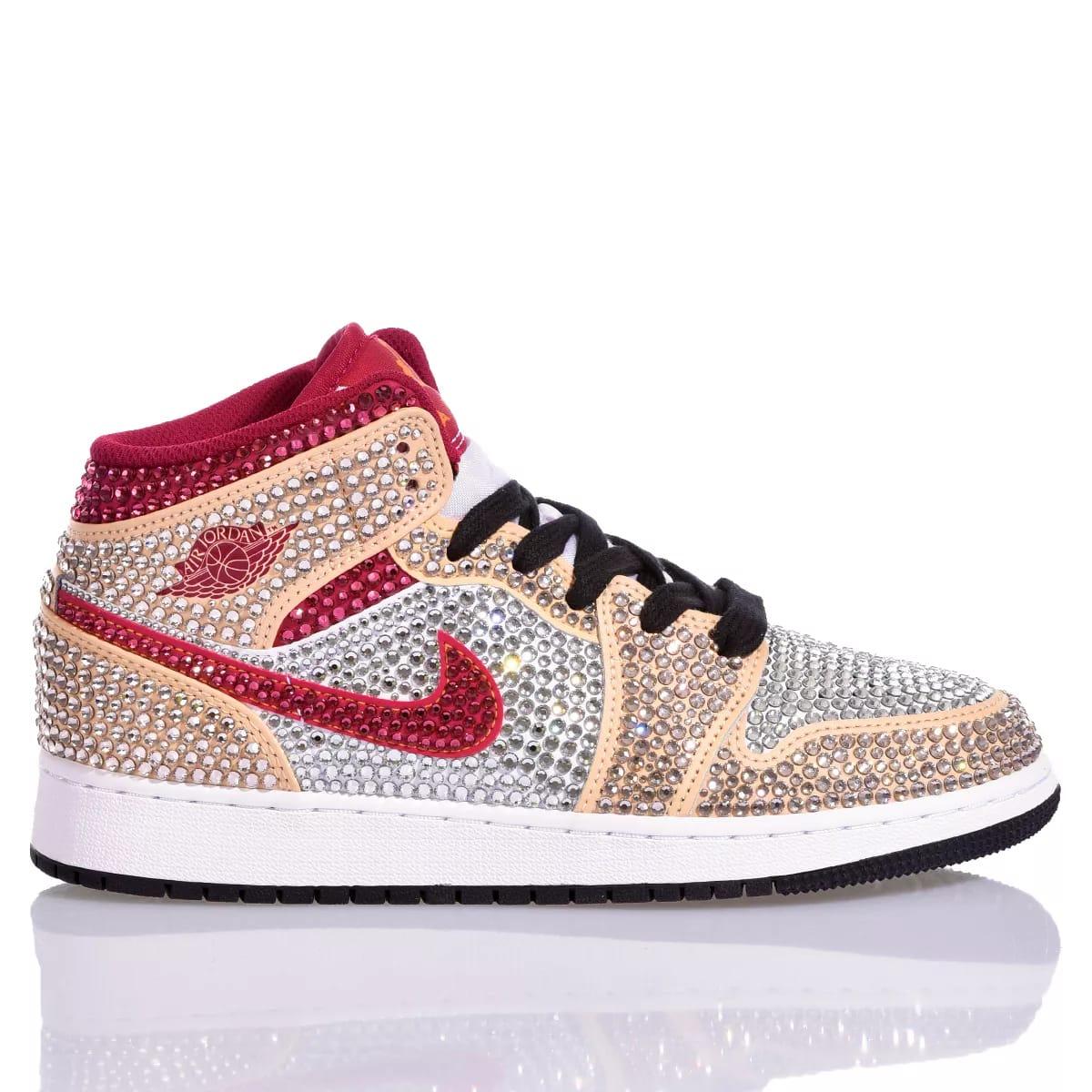 MIMANERA Nike Air Jordan 1 Luxury Ruby Custom | Lyst