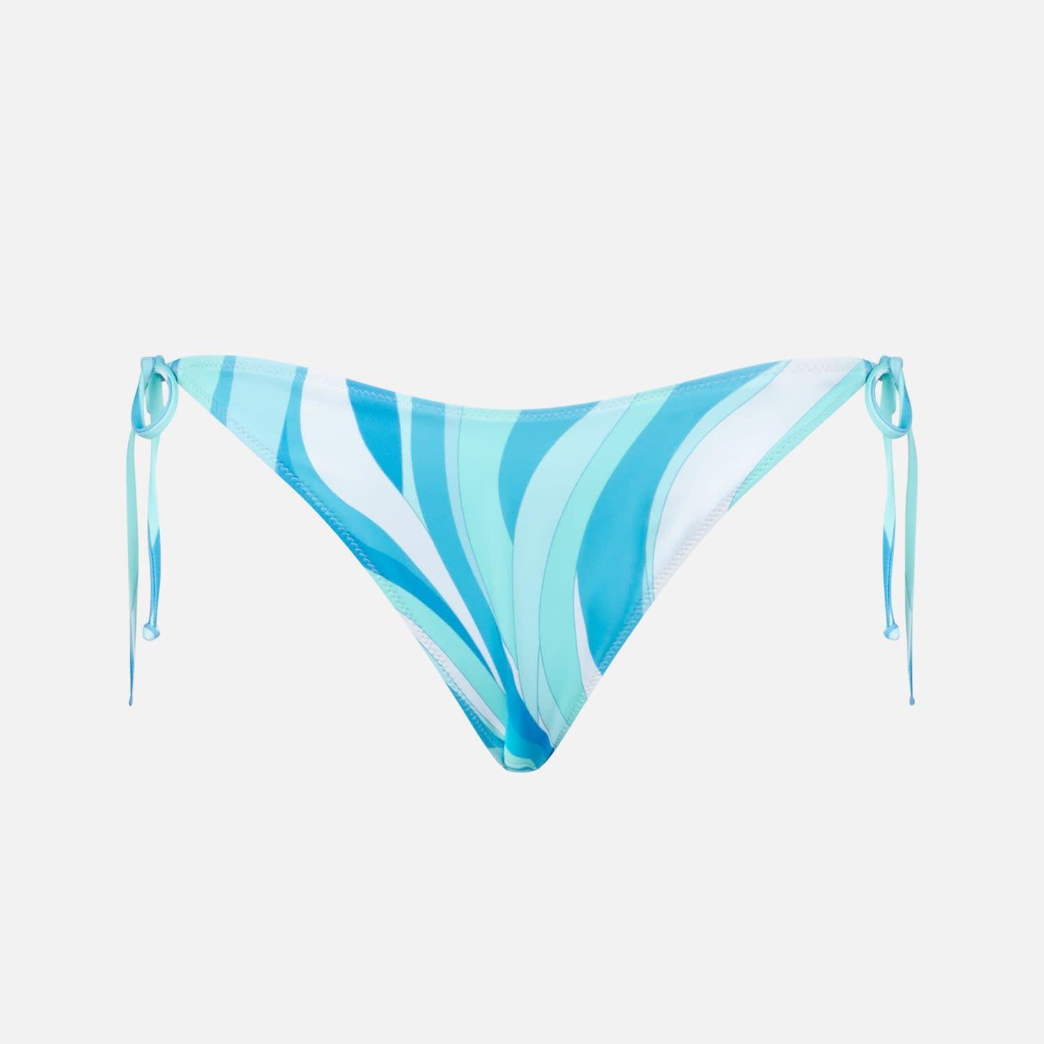 Mc2 Saint Barth Swim Briefs With Light Wave Pattern in Blue | Lyst