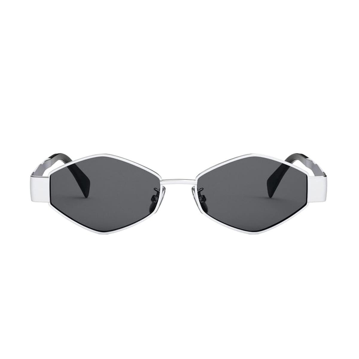 Celine Cl40254U 16A Metal Triomphe 16A Sunglasses in Gray | Lyst