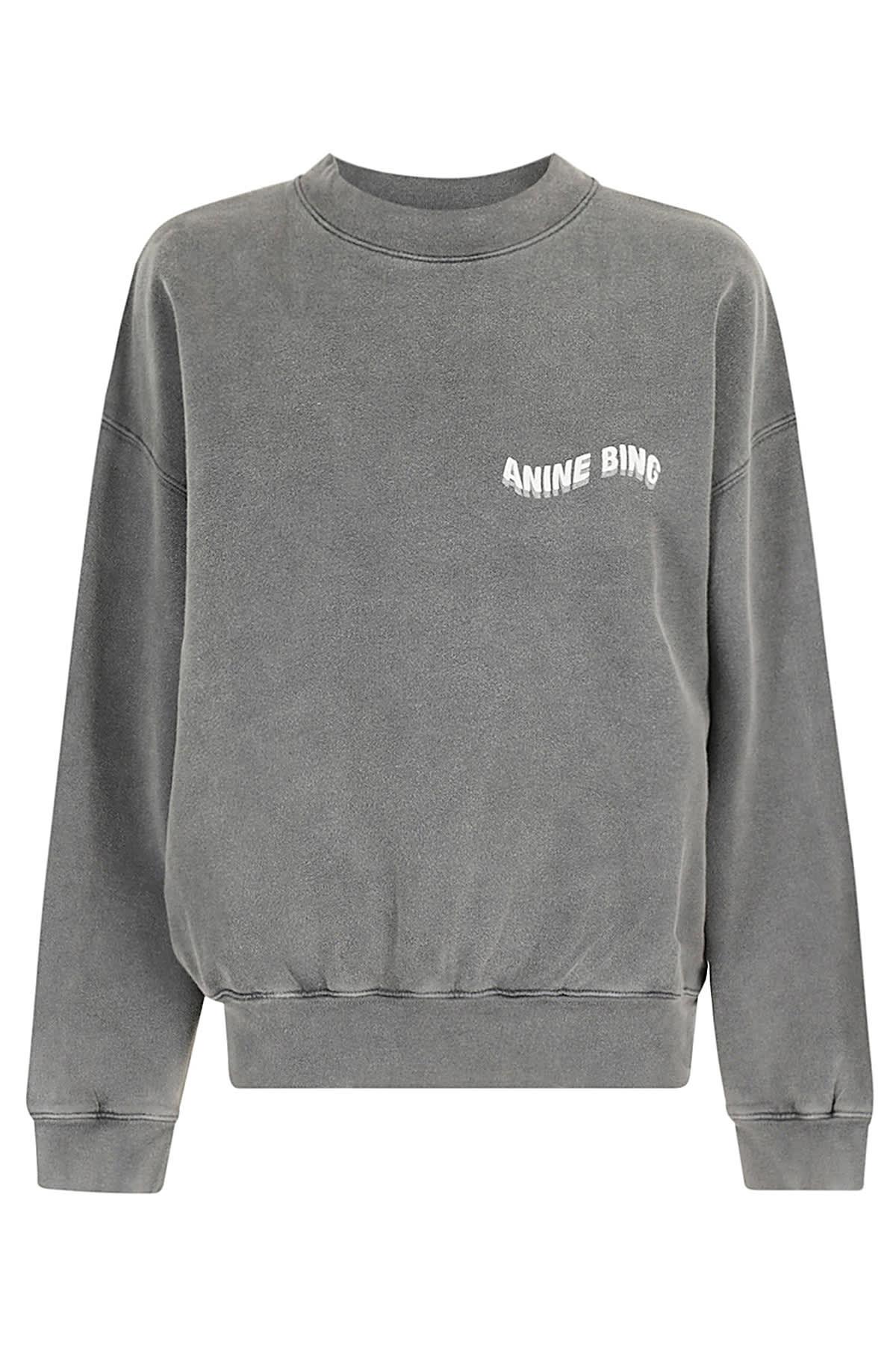 Anine Bing Jaci Sweatshirt Daydreams in Grey | Lyst UK