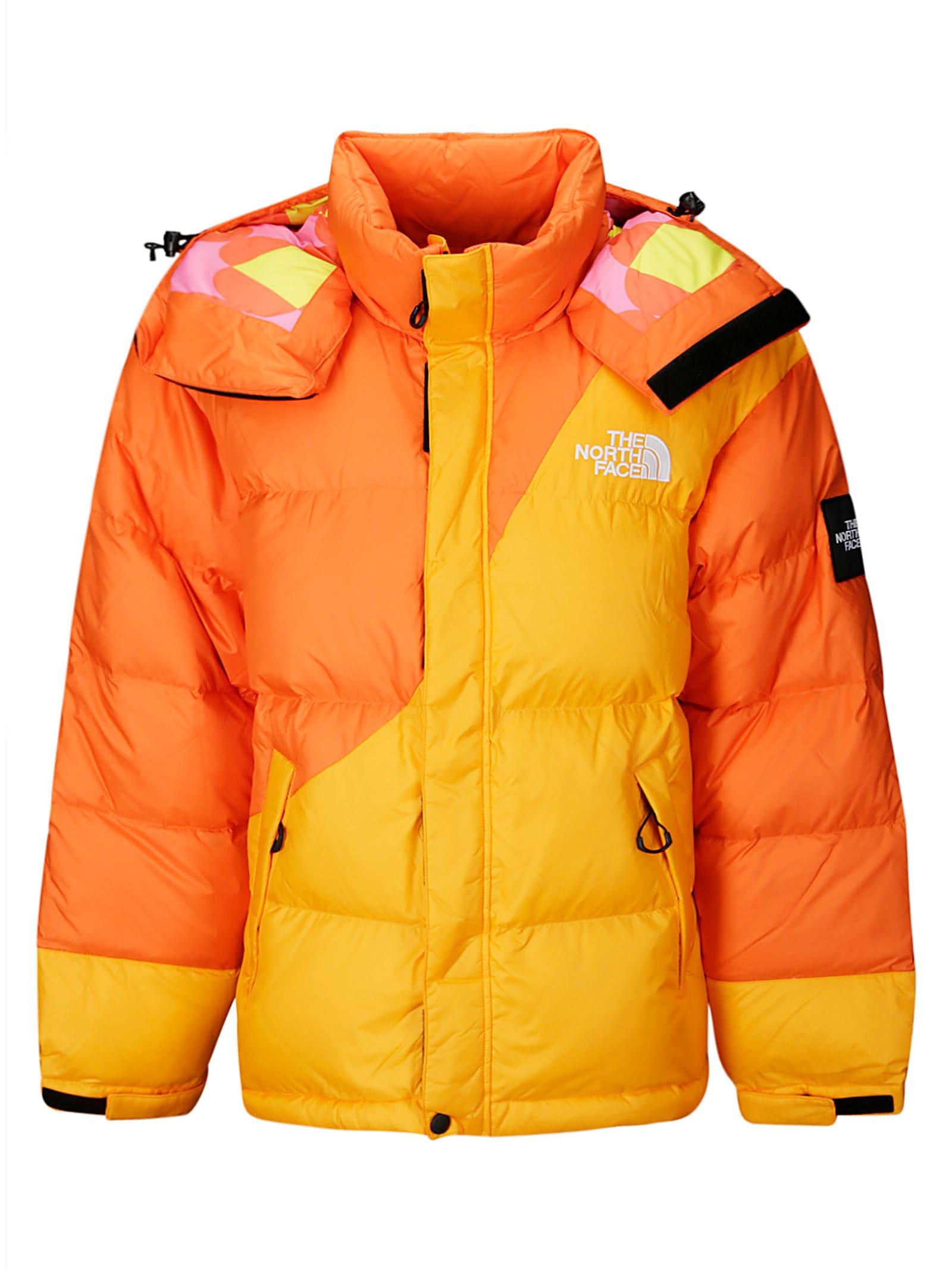 The North Face M Tnf X Yinka Ilori Down Puffer Jacket in Orange for Men ...